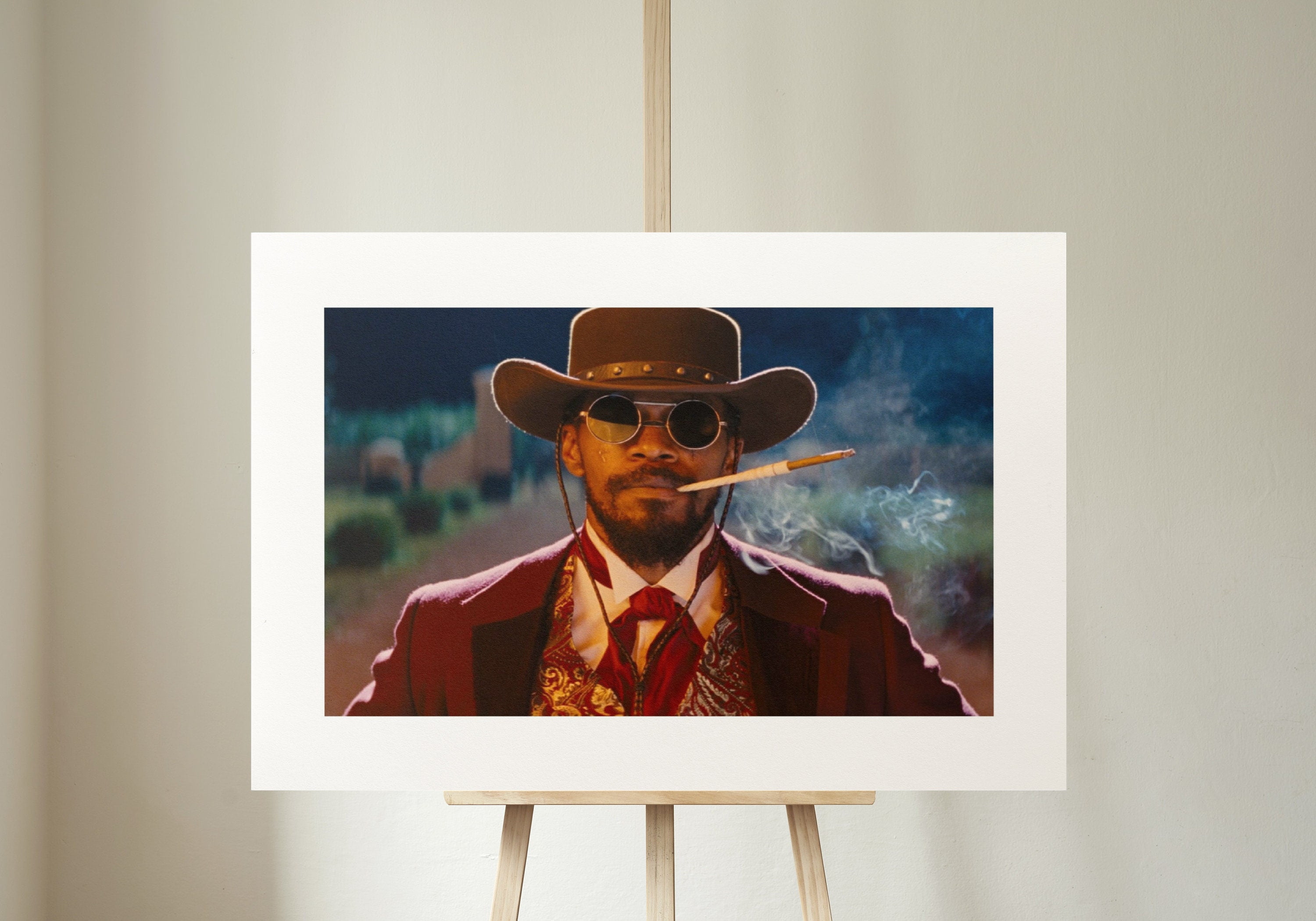 Poster Django Unchained Movie Poster - Home Art - Wall Art - Django ...