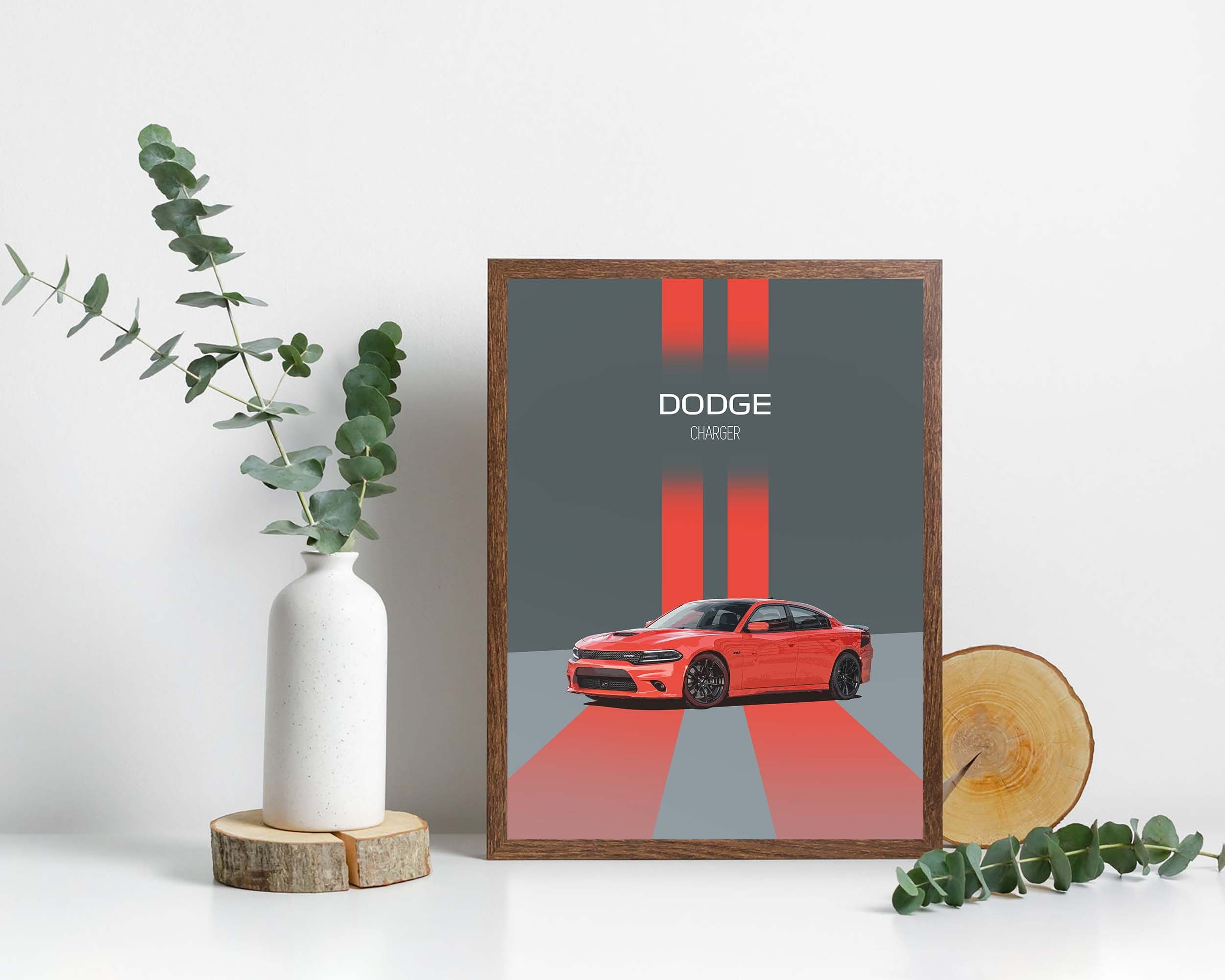 POSTER Dodge Charger Prints, Dodge Poster, Dodge Challenger Poster ...