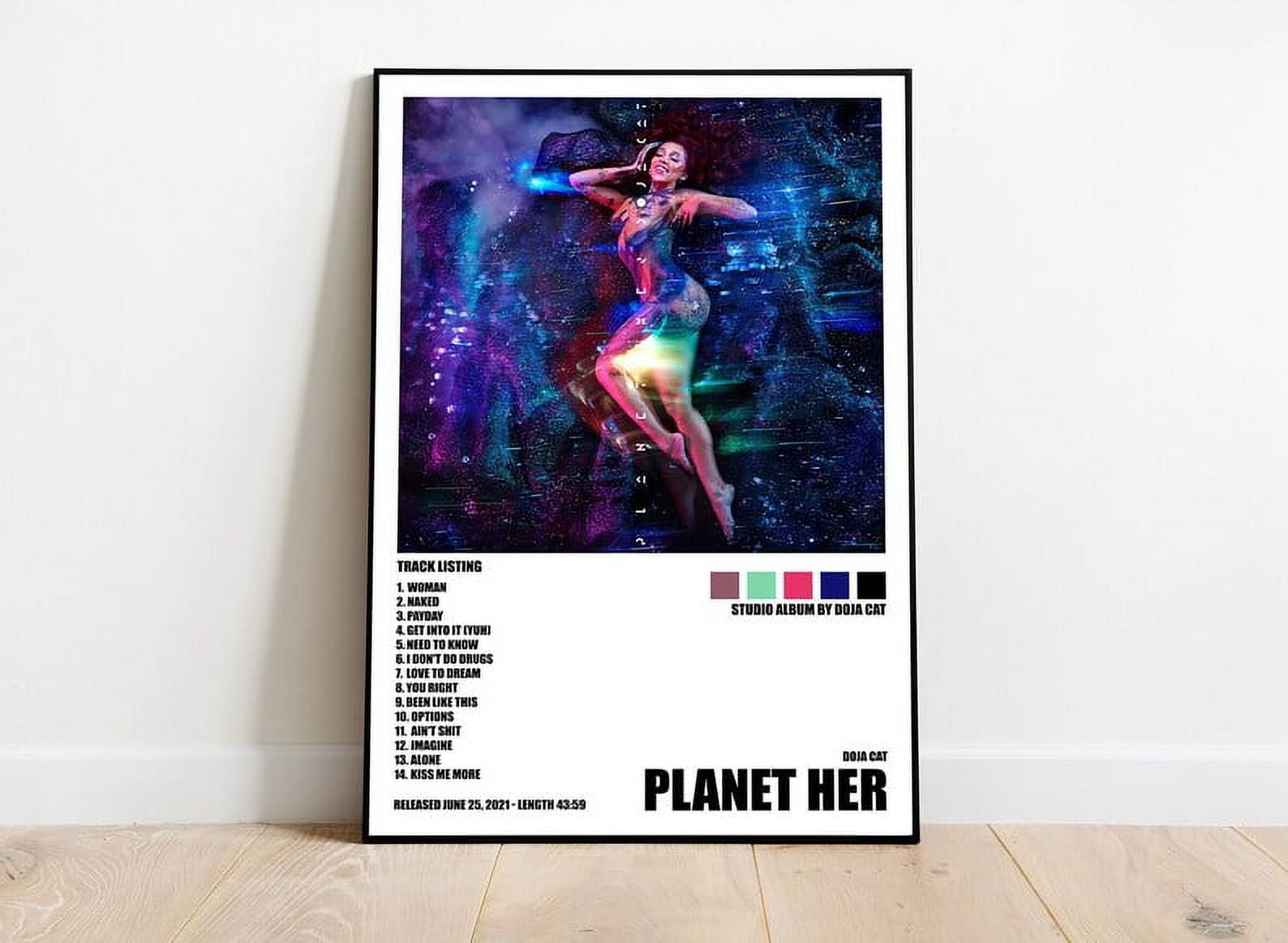 Poster Doja Cat - Planet Her Poster | Album Cover Poster | Room Decor ...