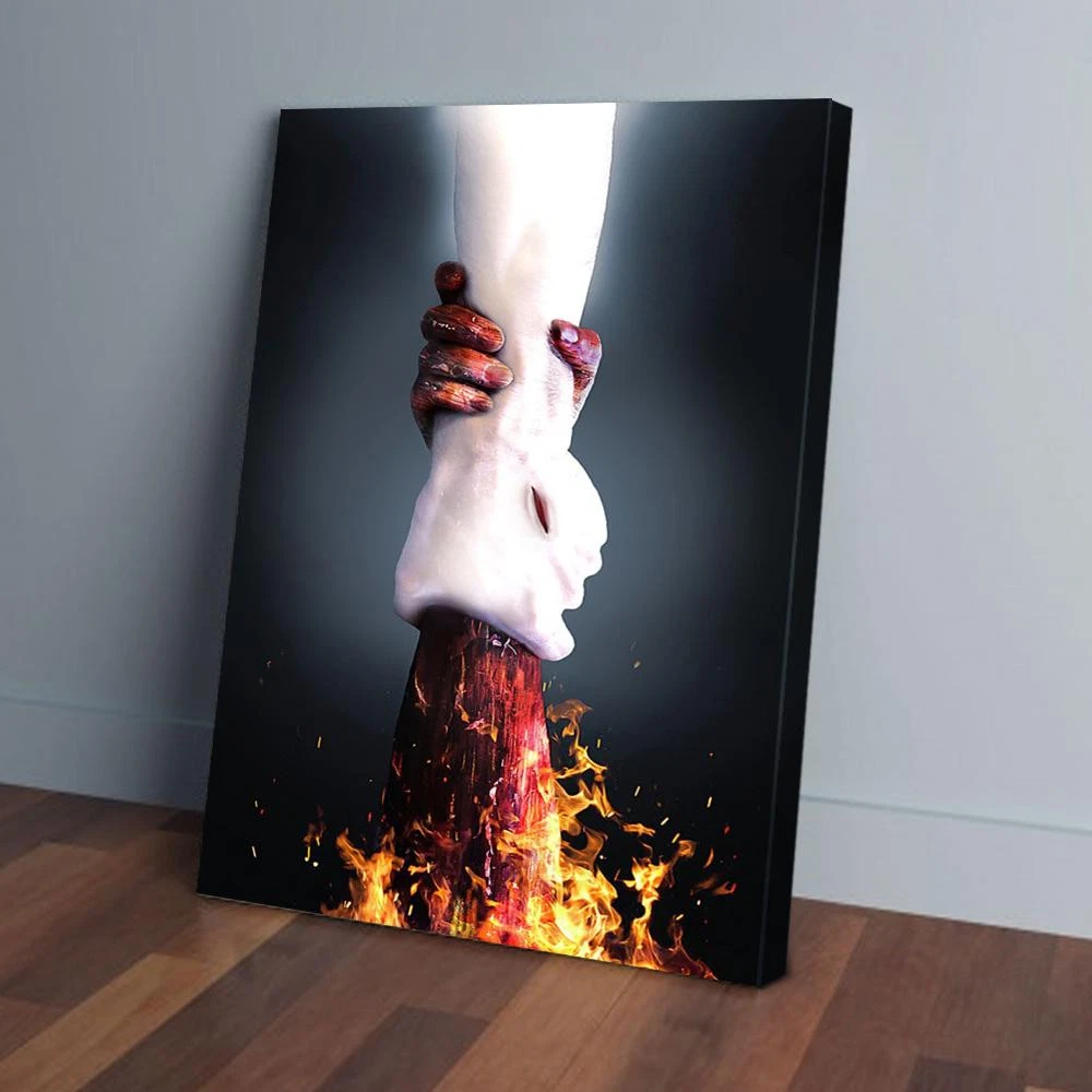 Poster Don'T Be Afraid Just Have Faith Jesus Save, Wall Art, Unframed ...