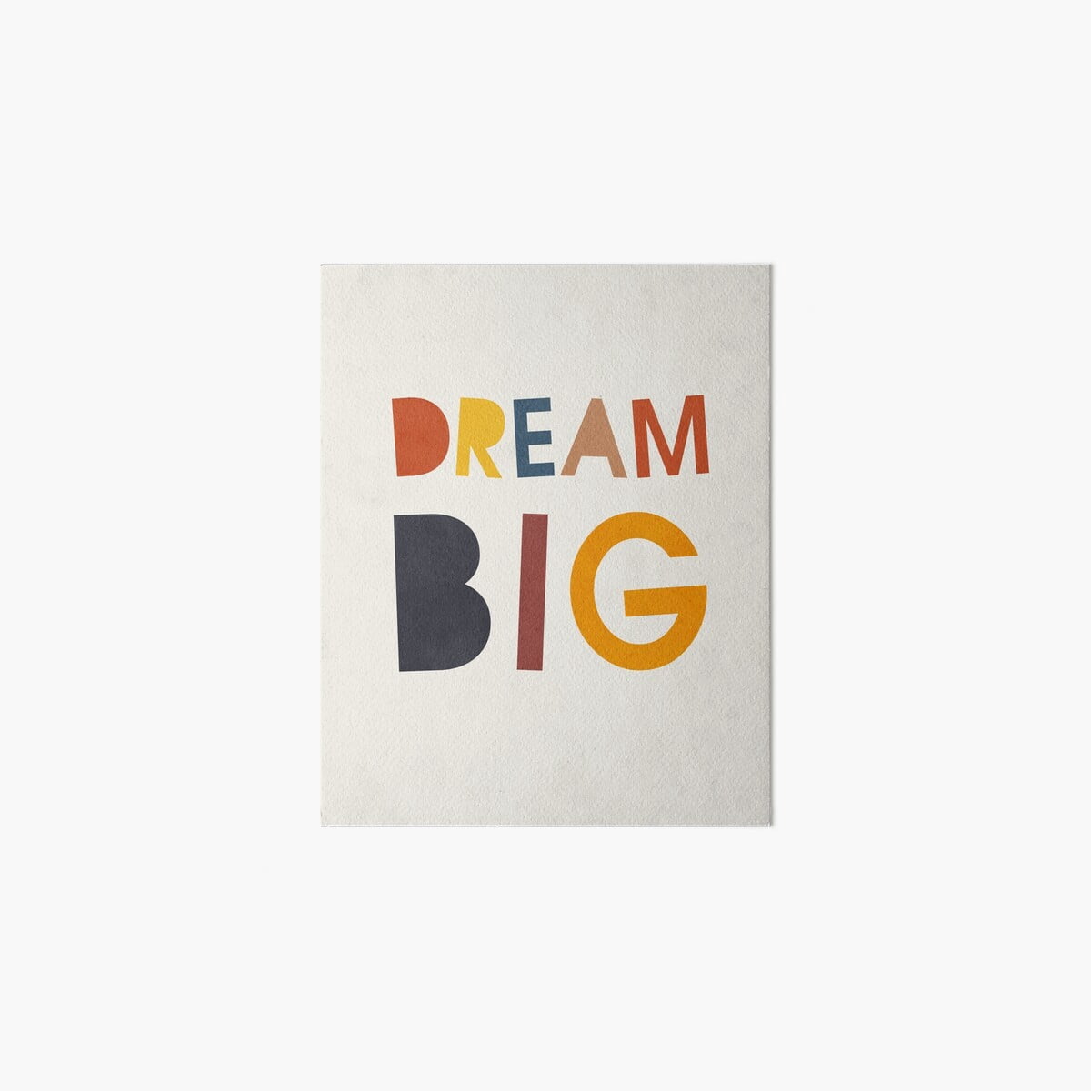 Poster Dream Big, Abstract, Mid Century Modern Kids Poster, Nursery ...