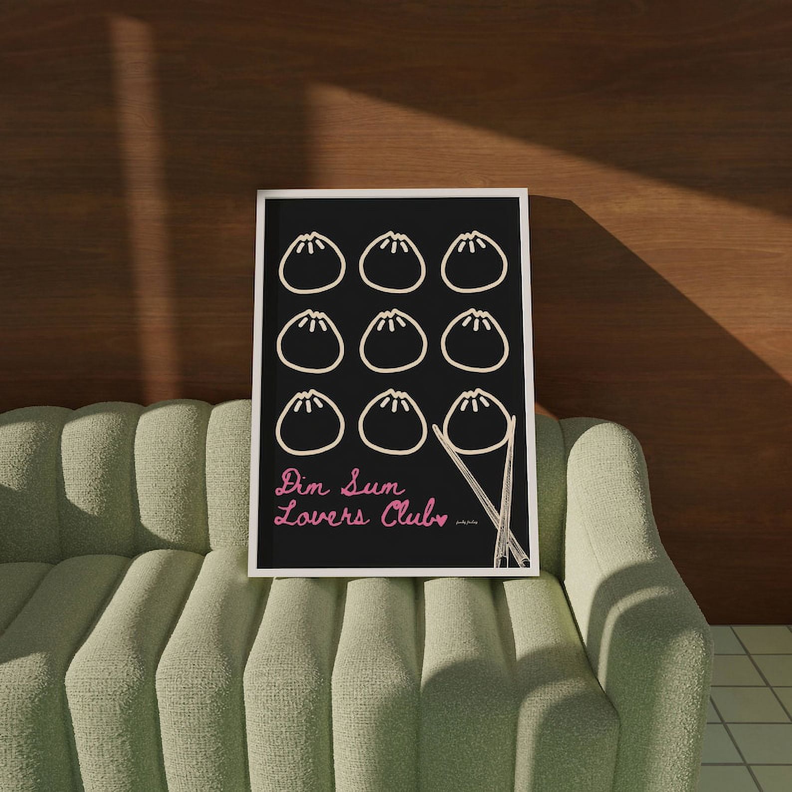 POSTER Dumplings Poster - Retro Food Poster - Asian Food Poster - Dim ...