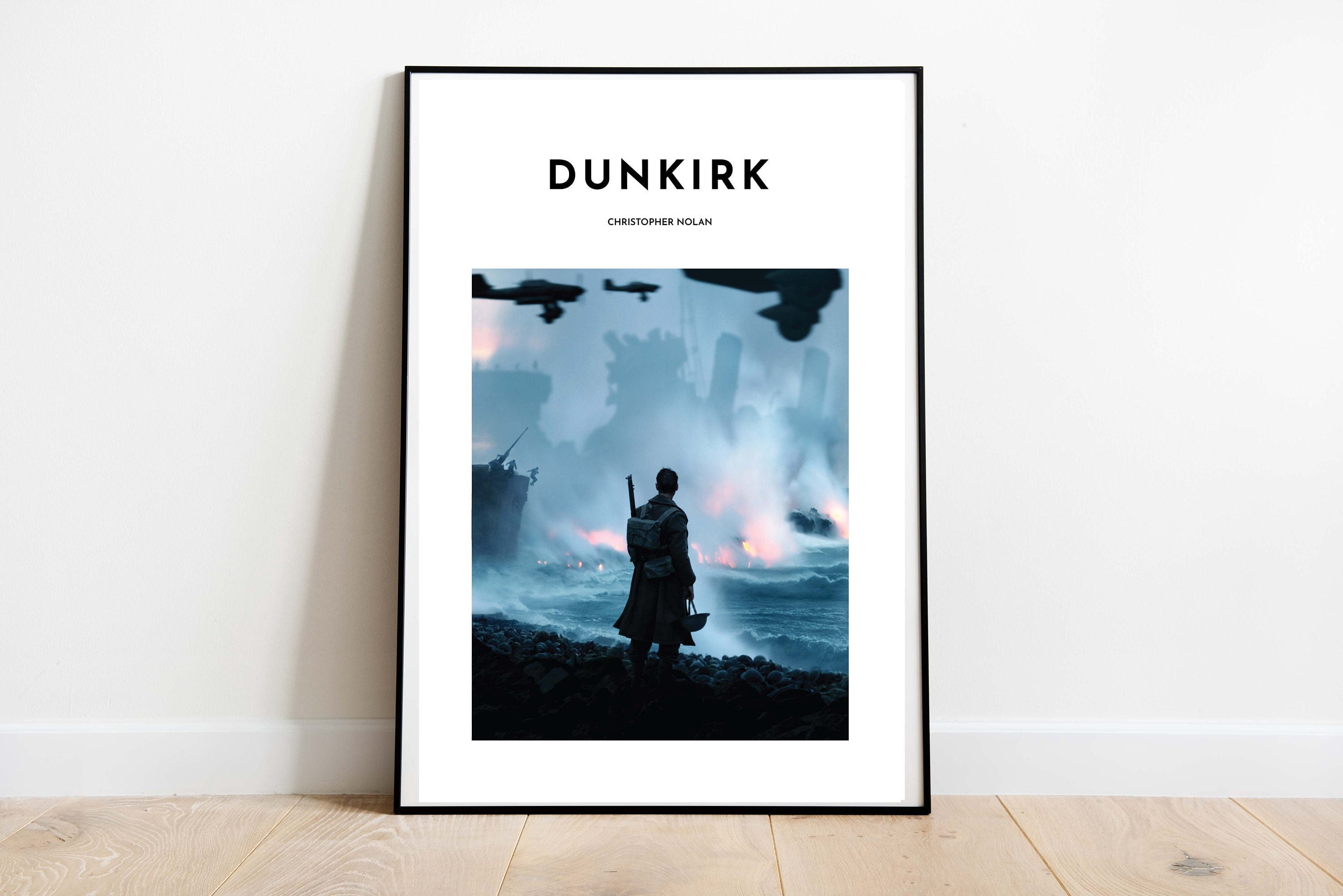 Poster Dunkirk Inspired Art Print | Dunkirk Movie Poster | Christopher ...