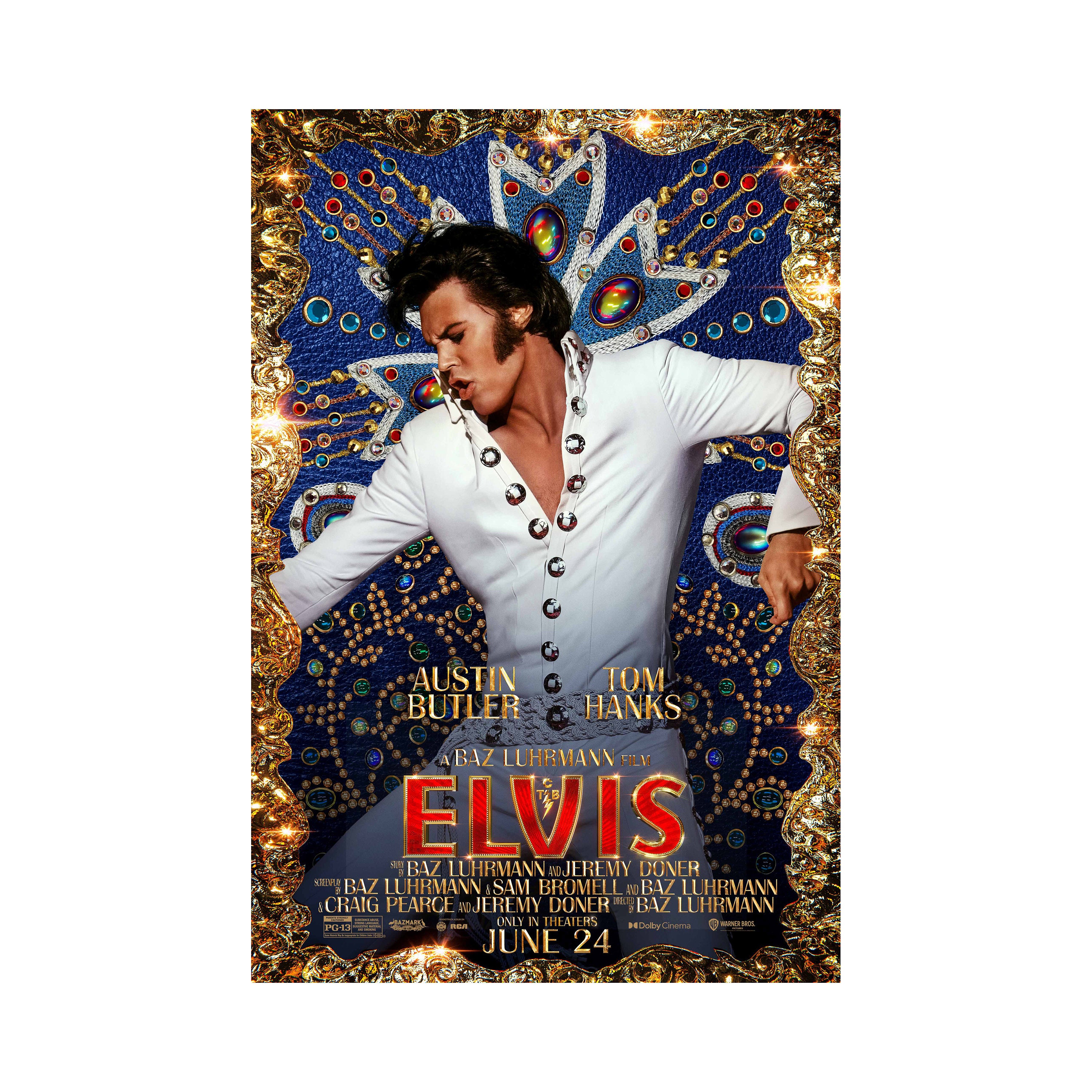 Poster Elvis Movie Poster Quality Glossy Print Photo Wall Art Stars Tom ...