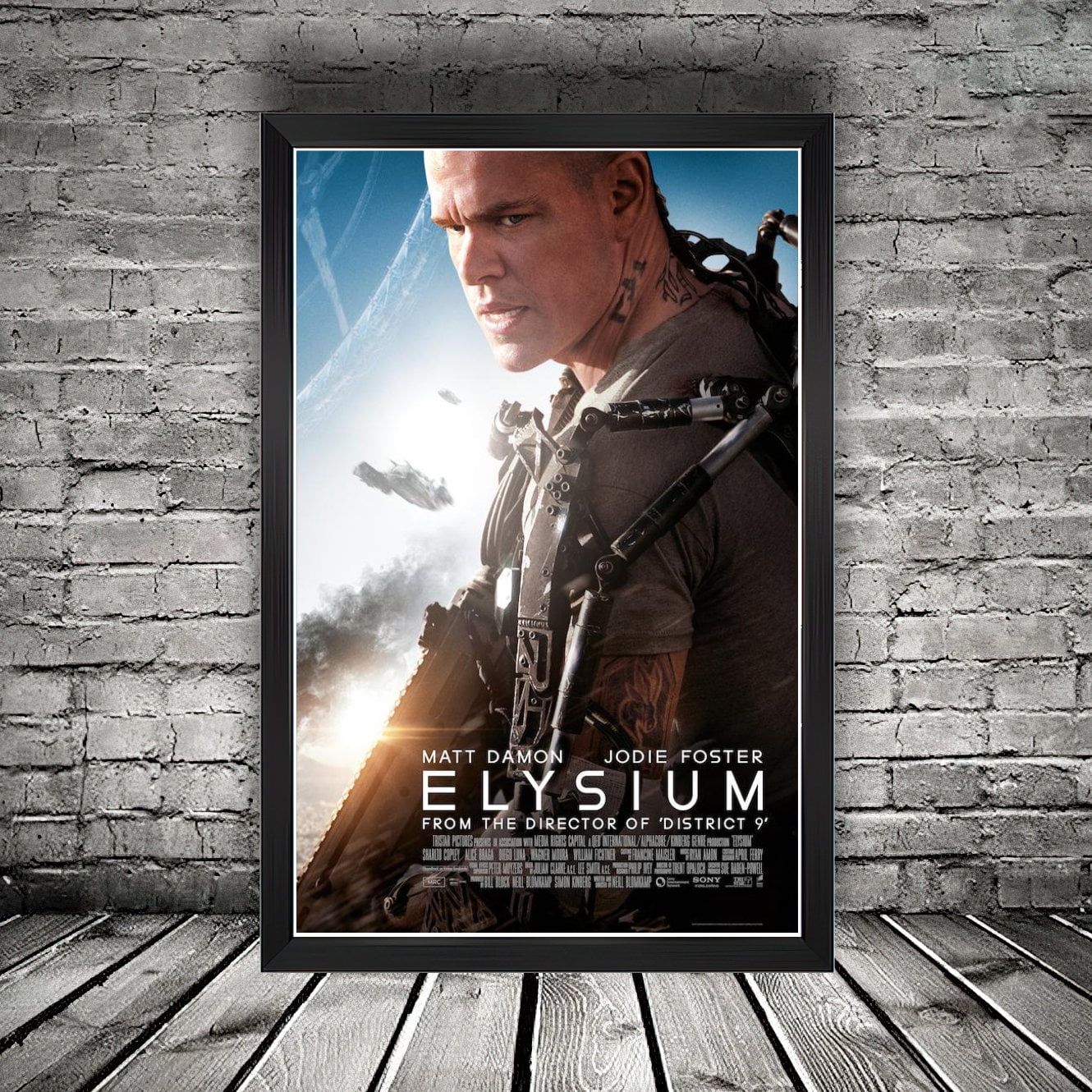 Poster Elysium (2013) Movie Poster s | Matt Damon | Sci-Fi Poster s | Home Decor | House Warming ...