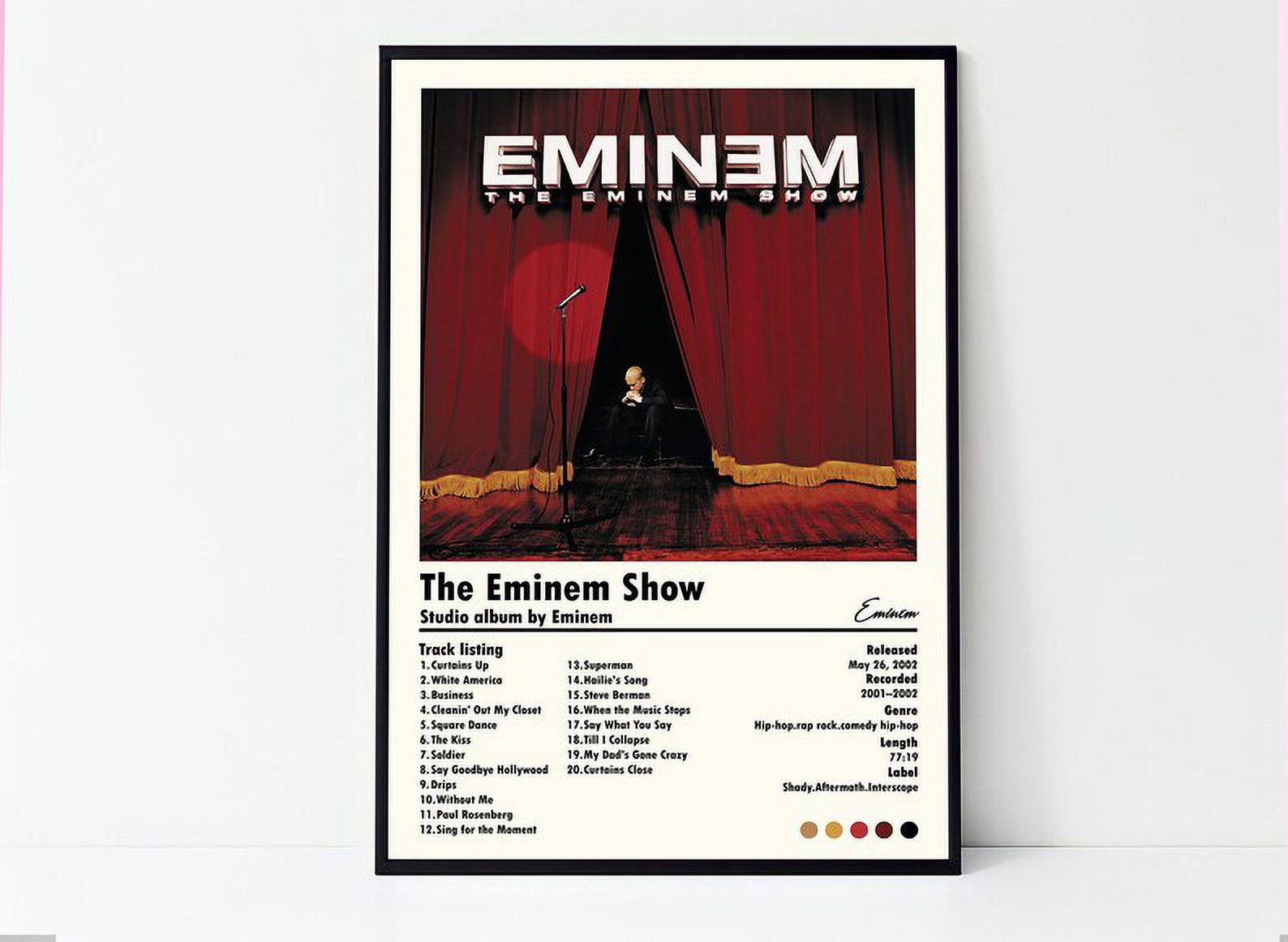 POSTER Eminem - The Eminem Show Poster | Album Cover Poster | Room ...