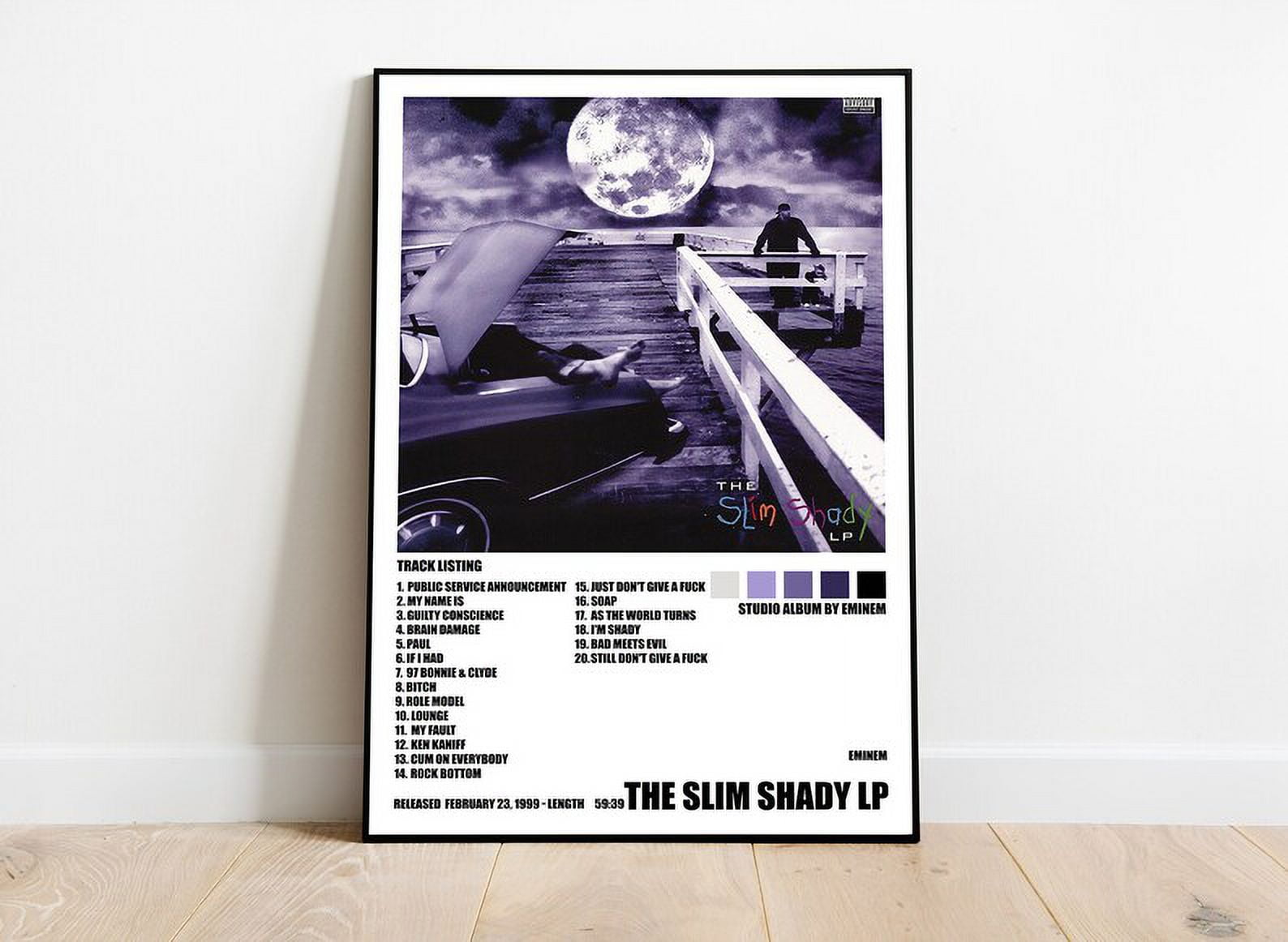 Poster Eminem - The Slim Shady LP Poster | Album Cover Poster | Room ...