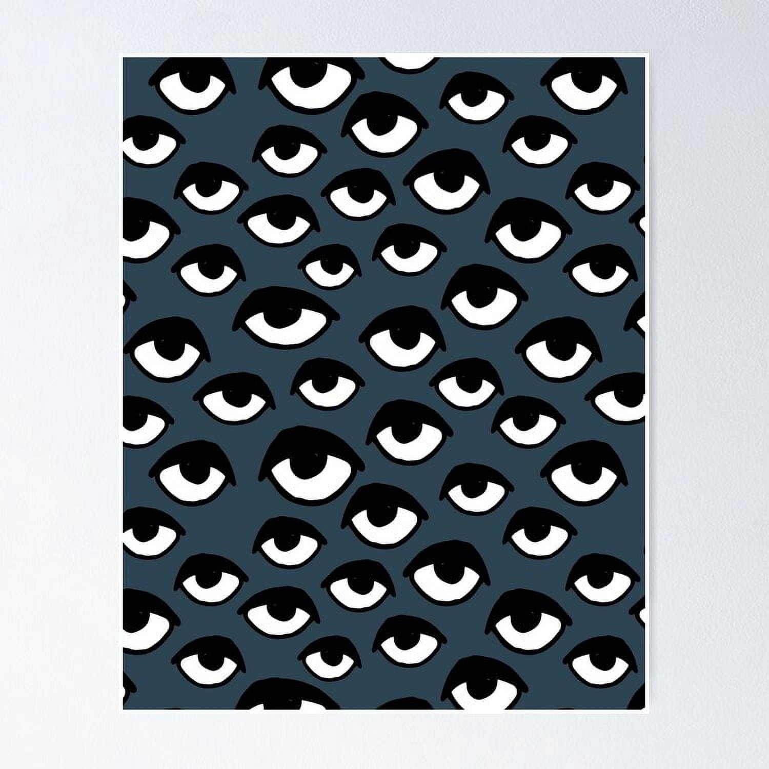 Poster Eyes By Andrea Lauren - No Framed, Vintage Wall Art, Trendy ...
