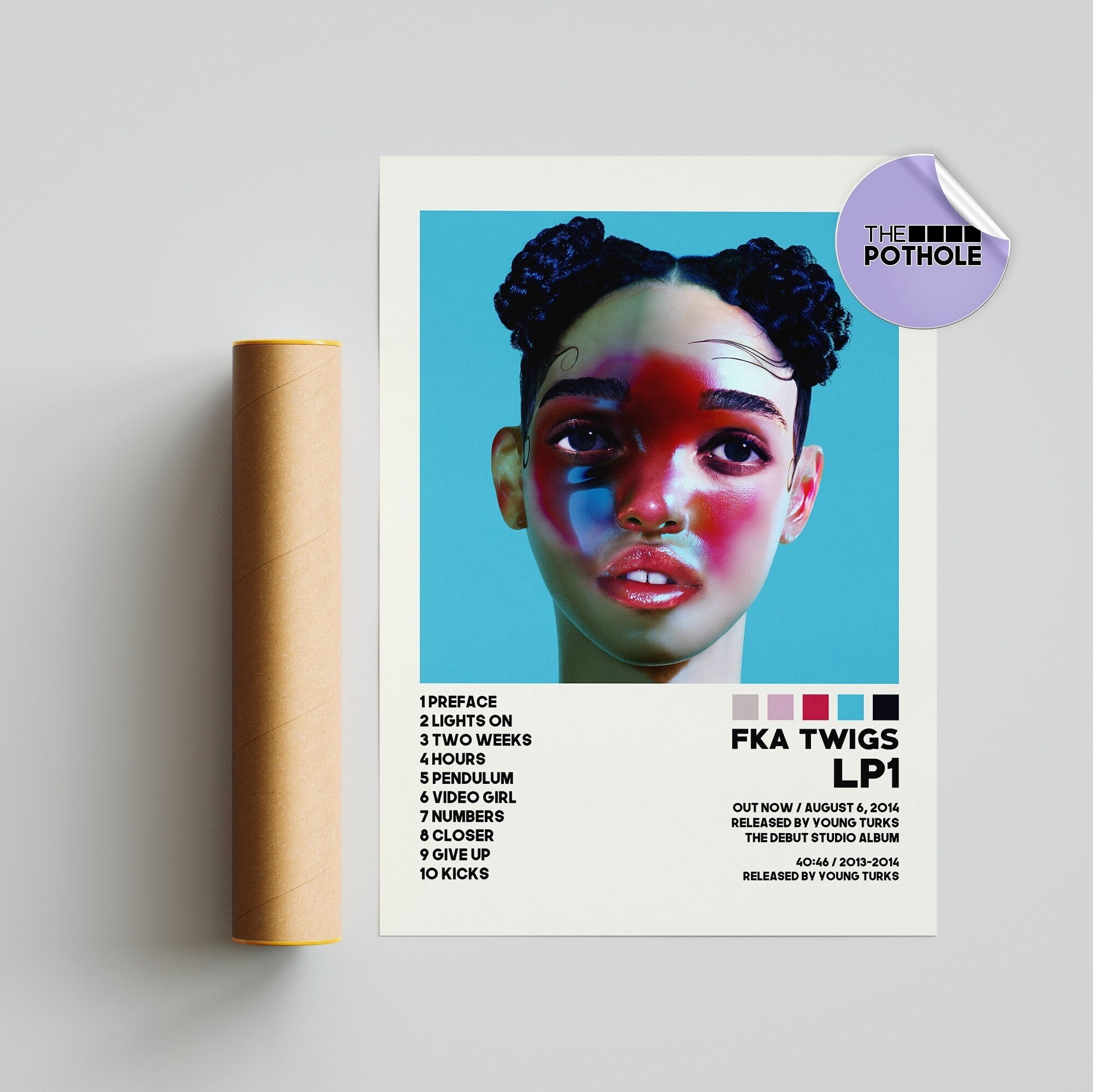Poster FKA twigs Poster s / LP1 Poster / Album Cover Poster , Poster Print Wall Art, Home Decor ...