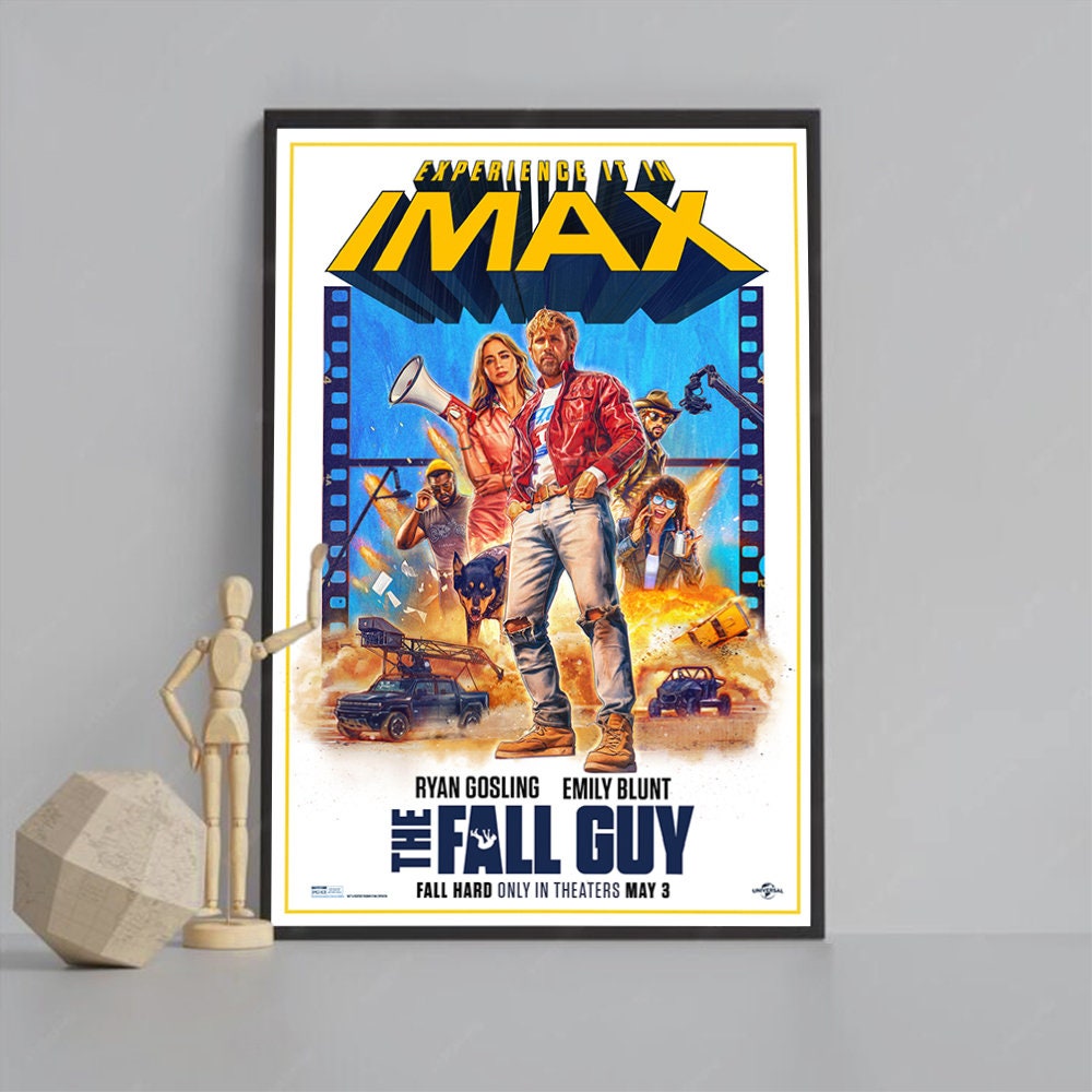 Poster Fall Guy 2024 Poster Movie Poster Minimalist Aesthetic Poster ...