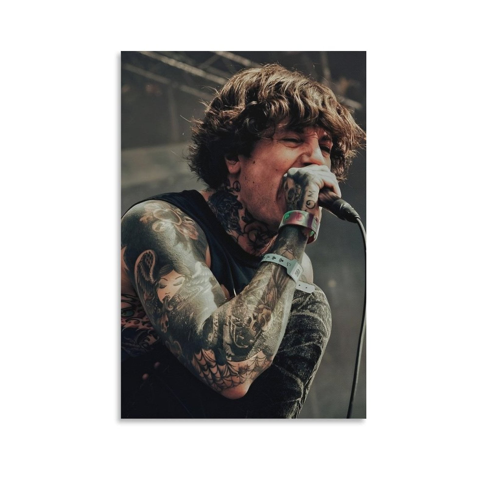Poster Falling In Reverse Art Rock Band Poster Cool Artworks Painting ...