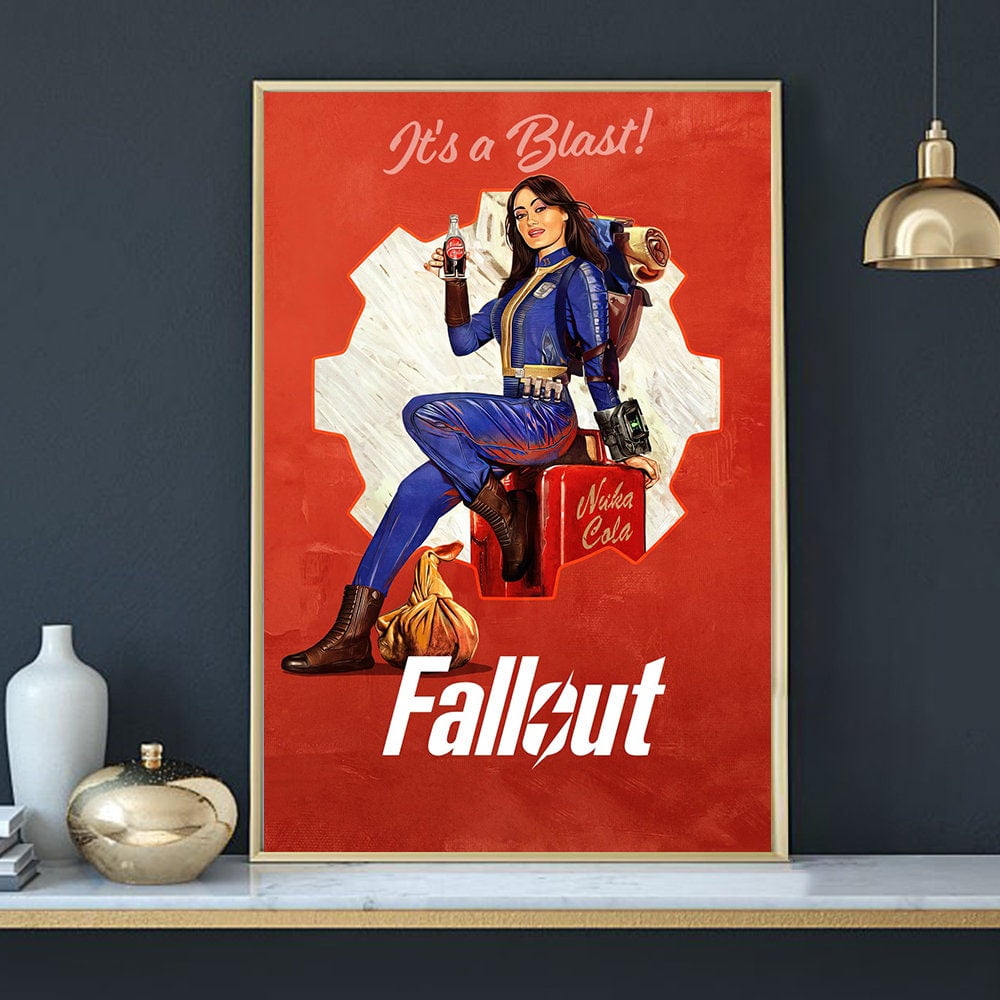 Poster Fallout 2024 Poster , Movie Poster , Fallout Print, Film Poster ...