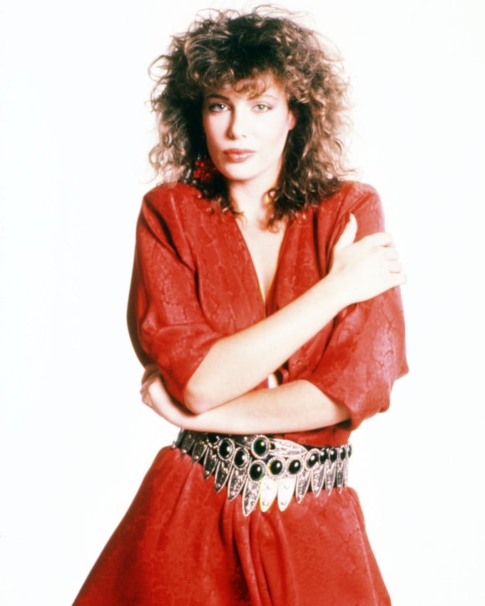 Poster Fam Kelly Lebrock Classic Hollywood Woman In Red 24" X 36 ...