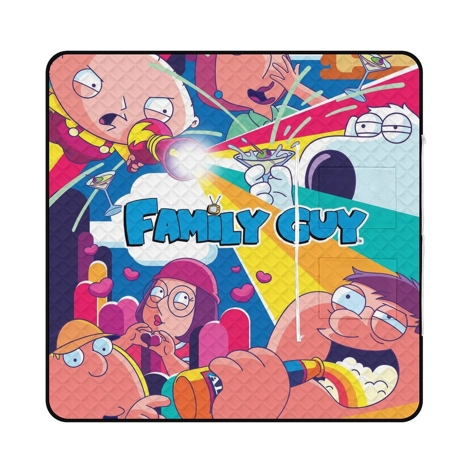 Poster Family Guy Picnic Mat Sandproof Waterproof Foldable Portable ...