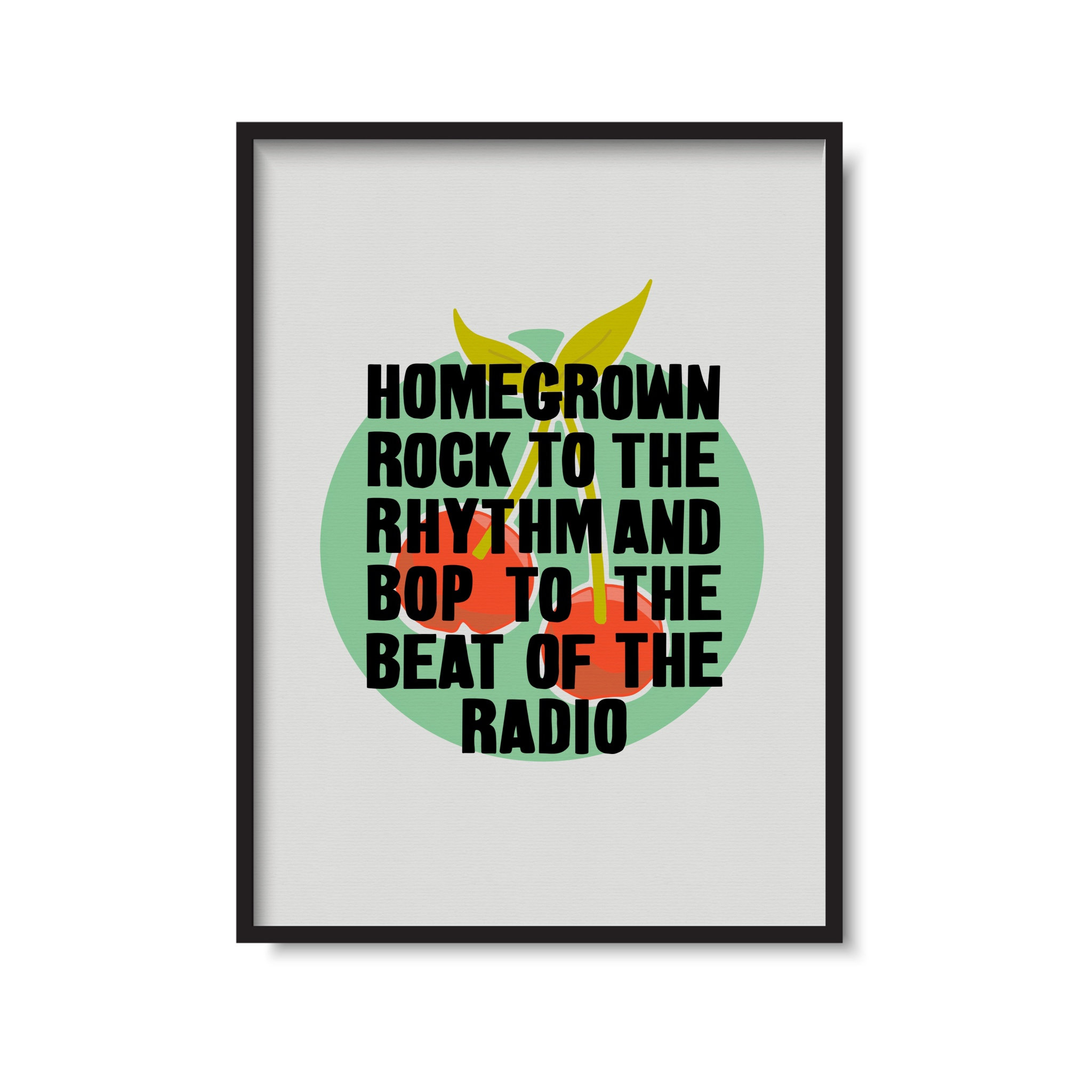 Poster Fans Inspired | KOL Inspired | Lyric Print | Music Gifts ...