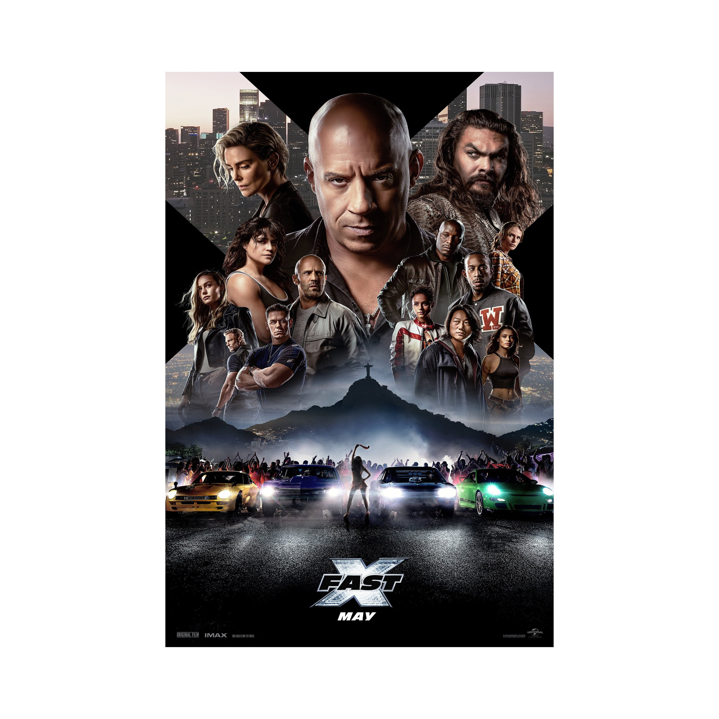 Poster Fast X Movie Poster Quality Glossy Print Photo Wall Art Vin ...