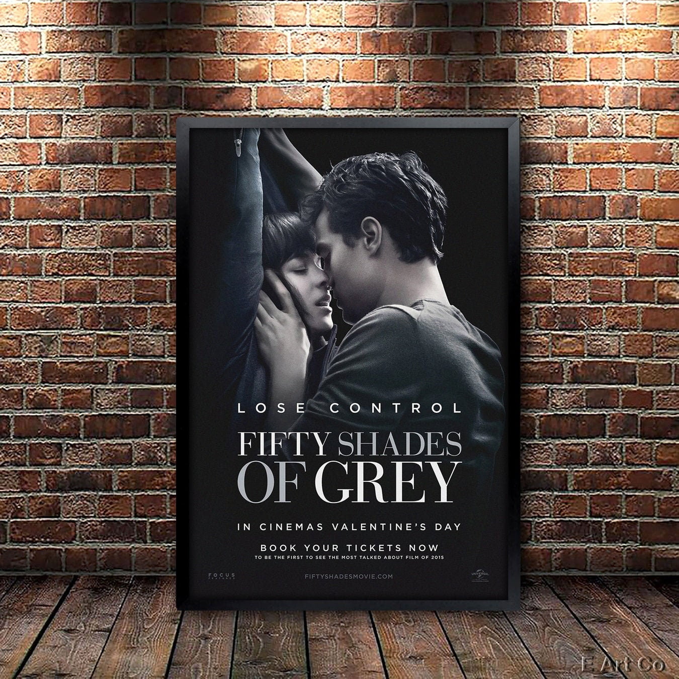 Poster Fifty Shades of Grey Movie Poster -UNFRAMED - Walmart.com