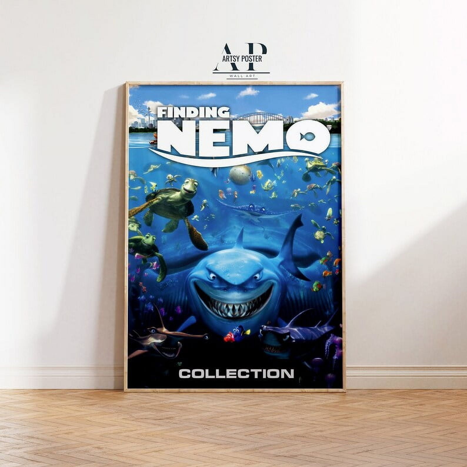 Poster Finding Nemo Poster - Vibrant Underwater Adventure Art Print ...