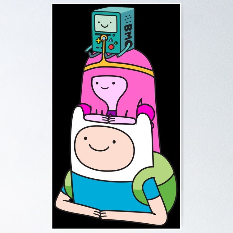Poster Finn Pb Cartoon Poster - No Framed, Vintage Wall Art, Hot Trend ...