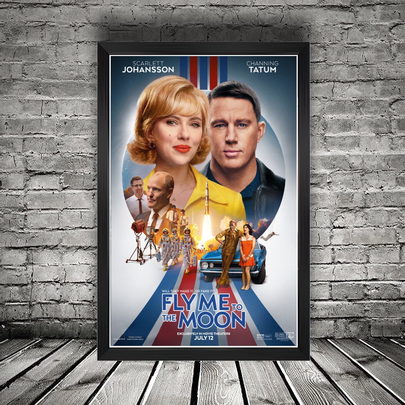 Poster Fly Me to the Moon (2024) Movie Poster s | Project Artemis ...