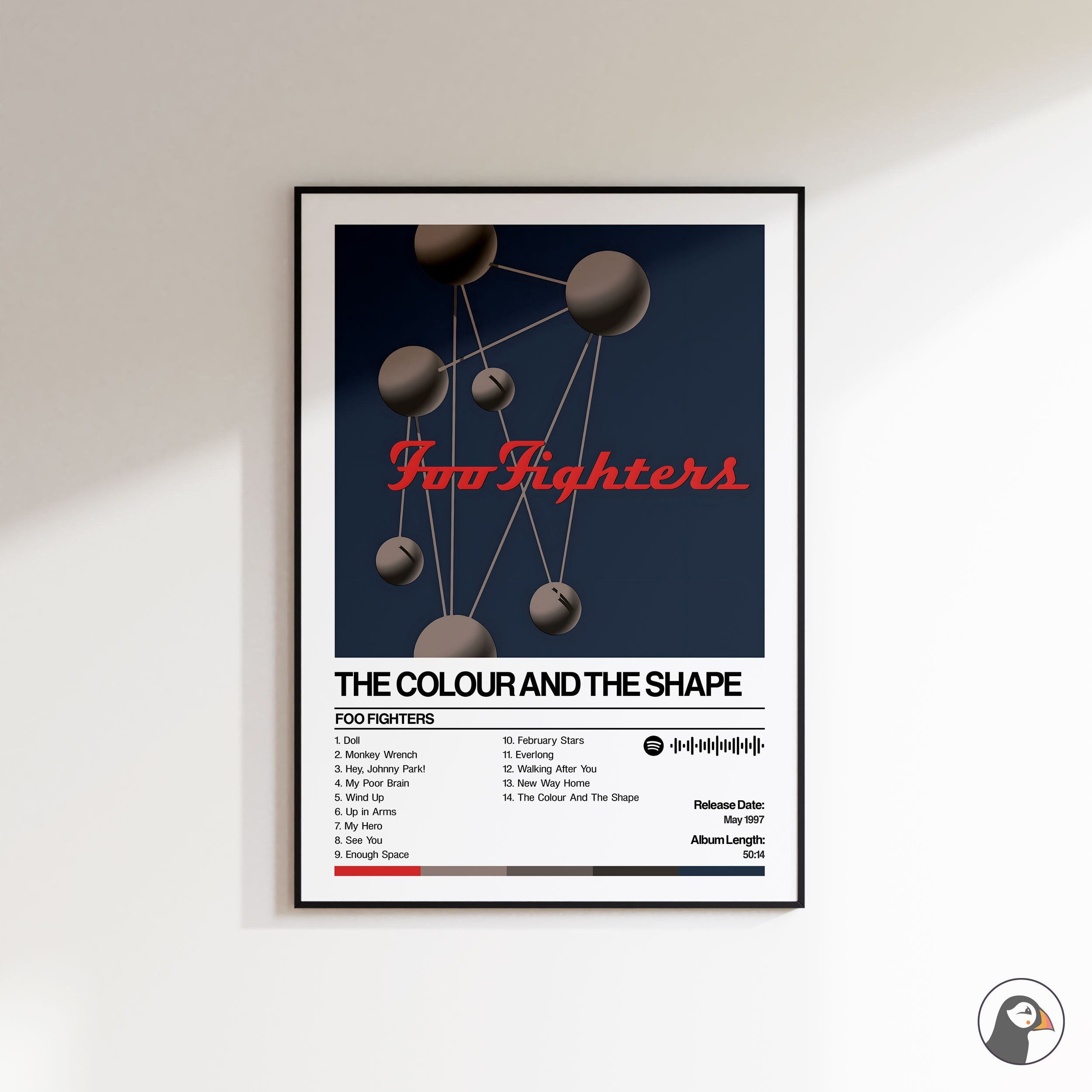 Poster Foo Fighters - The Colour and the Shape | Album Cover Poster ...