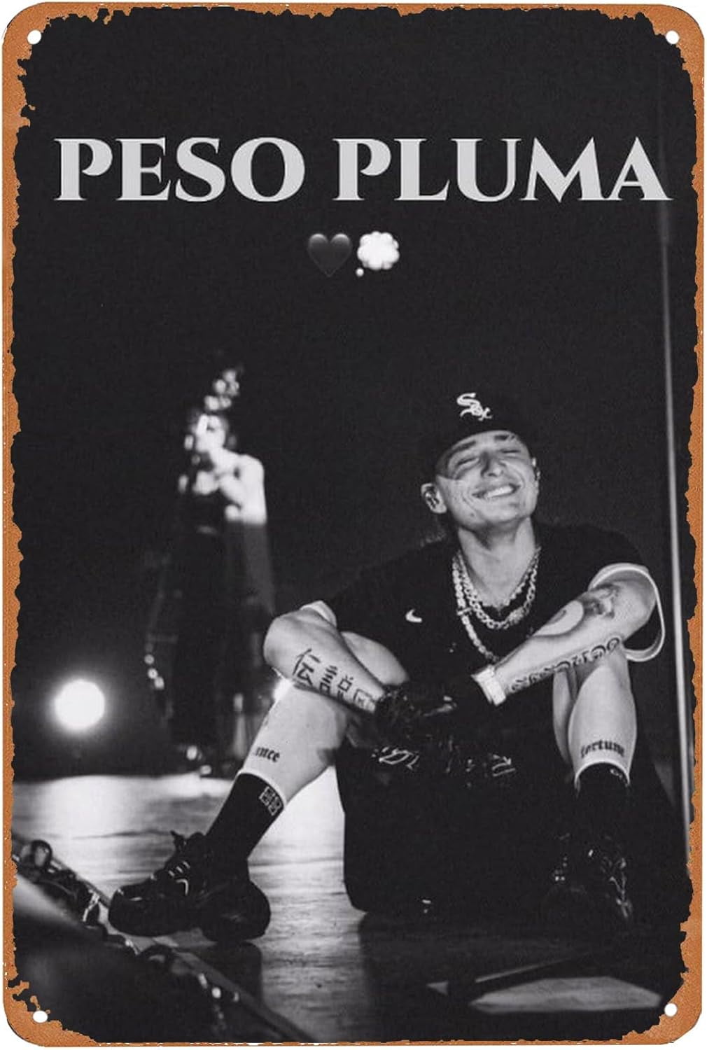 Poster For Peso Pluma Metal Gifts for Girls Boys Women Men Kids Fans ...