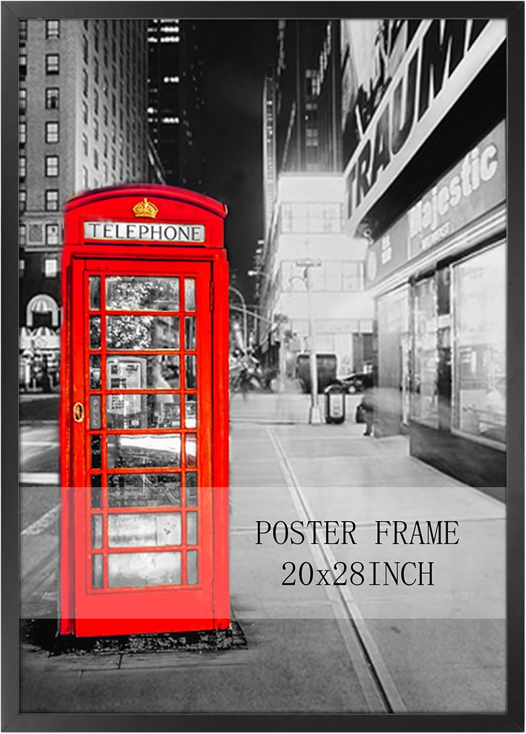 Poster Frame 20x28, Large Picture Frame for Displaying 20 X 28 Inch ...