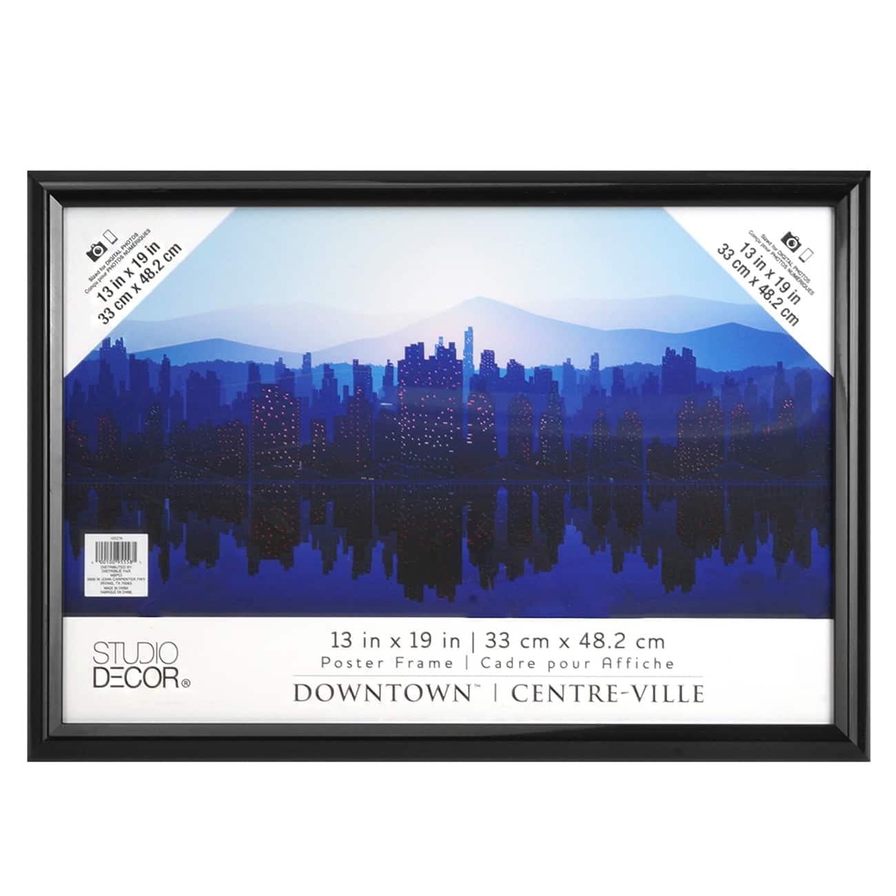 Studio Décor® Poster Frame, Picture Hanging, Multiple Sizes, Black ...