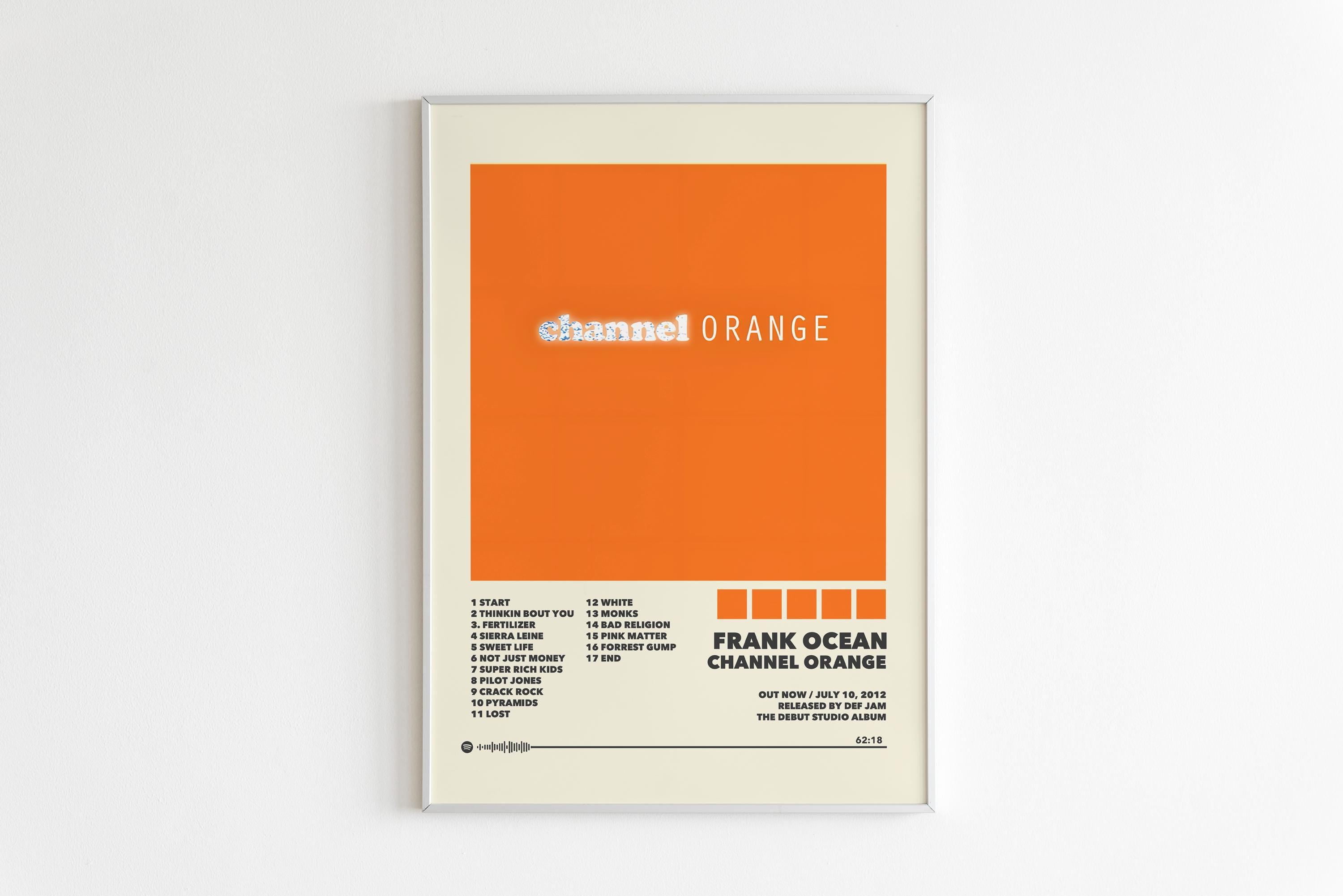 Poster Frank Ocean Poster s / Channel Orange Poster / Nostalgia Ultra ...