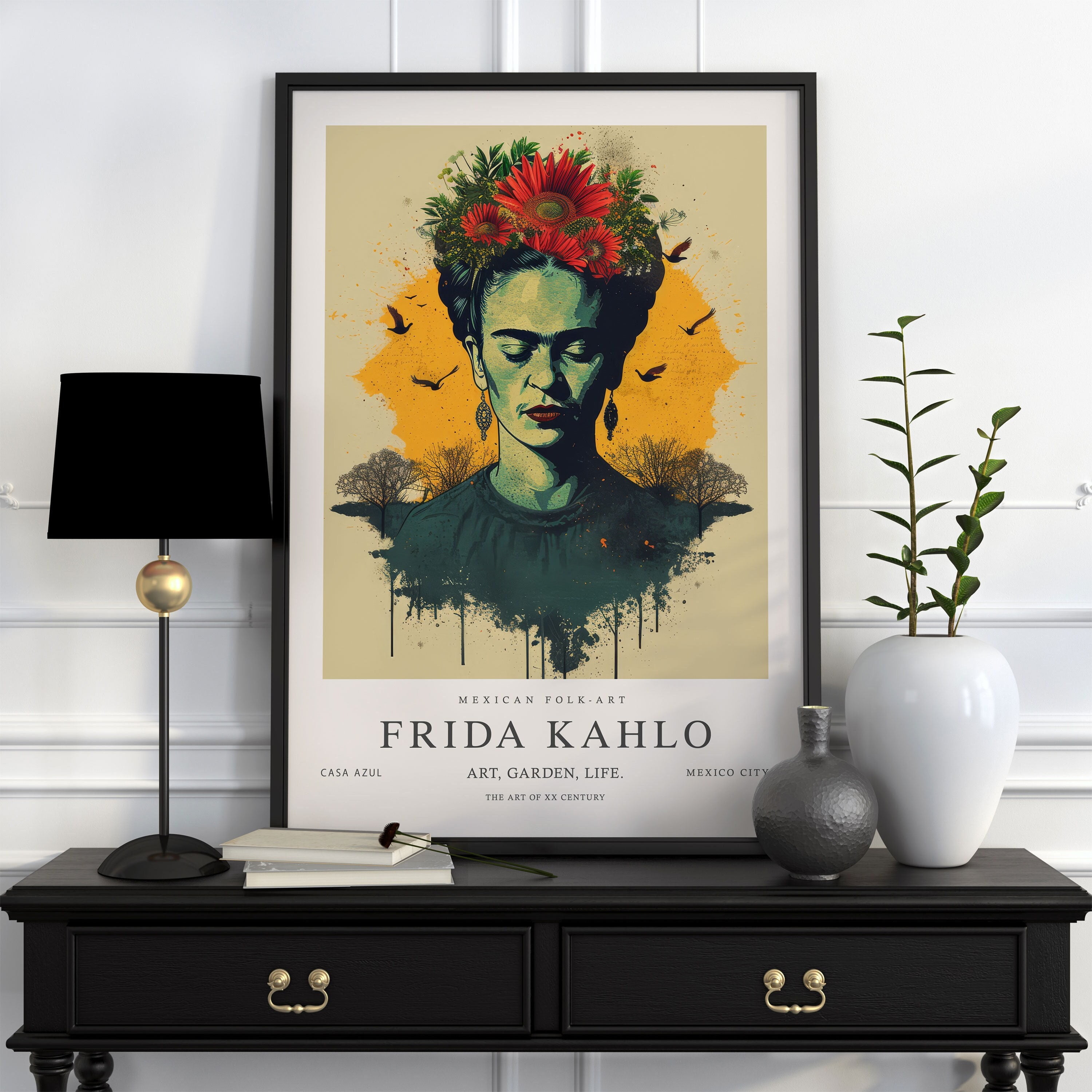 Poster Frida Kahlo, Frida Kahlo Print, Frida Kahlo Art, Frida Kahlo ...