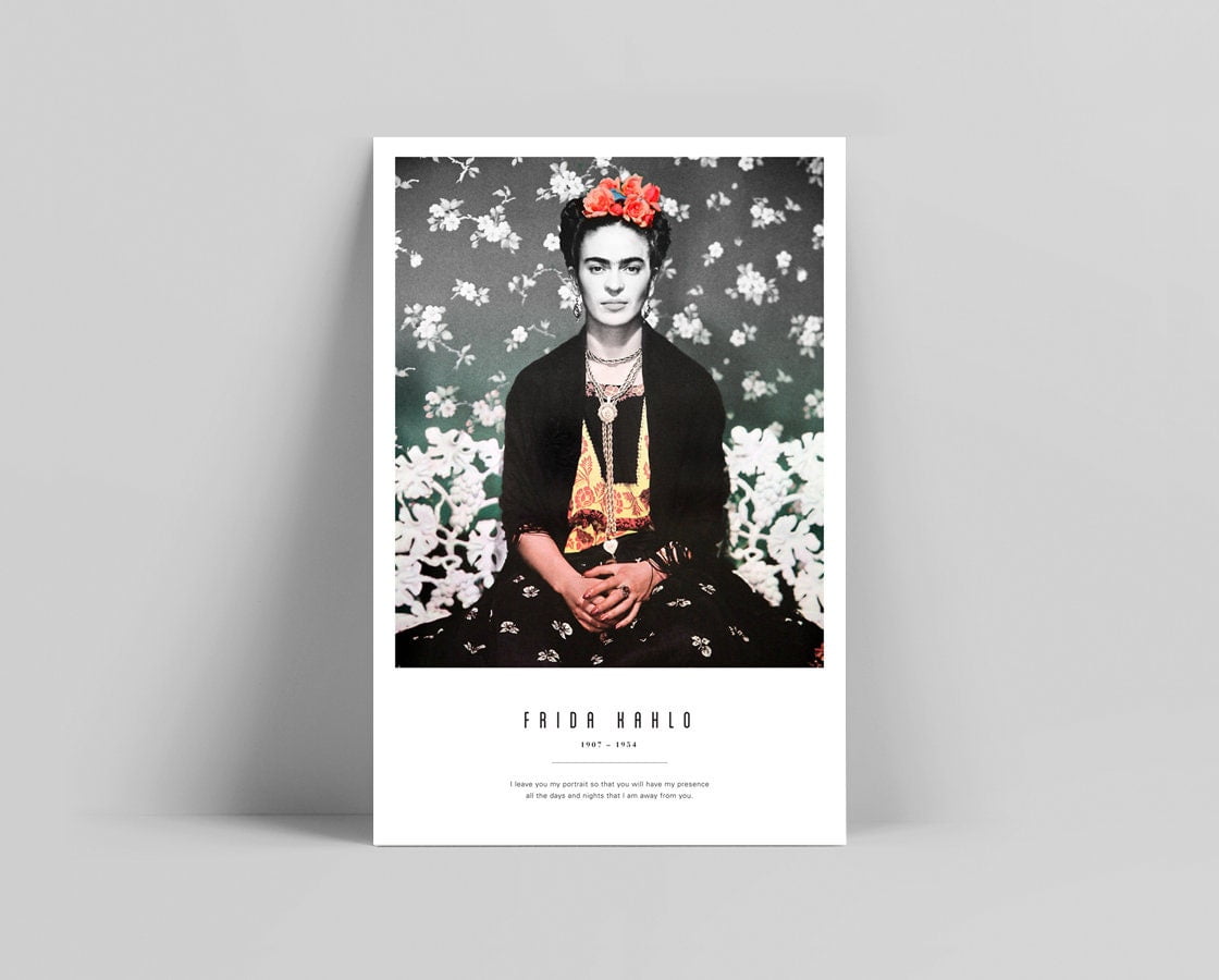 Poster Frida Kahlo Print, Frida Kahlo Poster , Frida Kahlo, Frida Kahlo ...