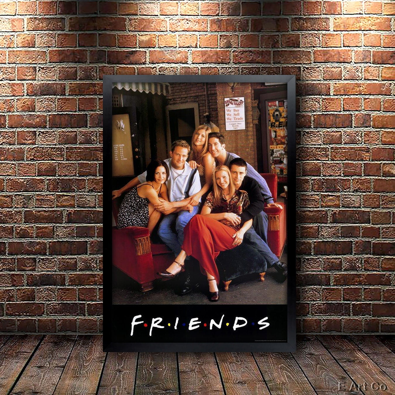 Poster Friends TV Show Poster , -UNFRAMED - Walmart.com
