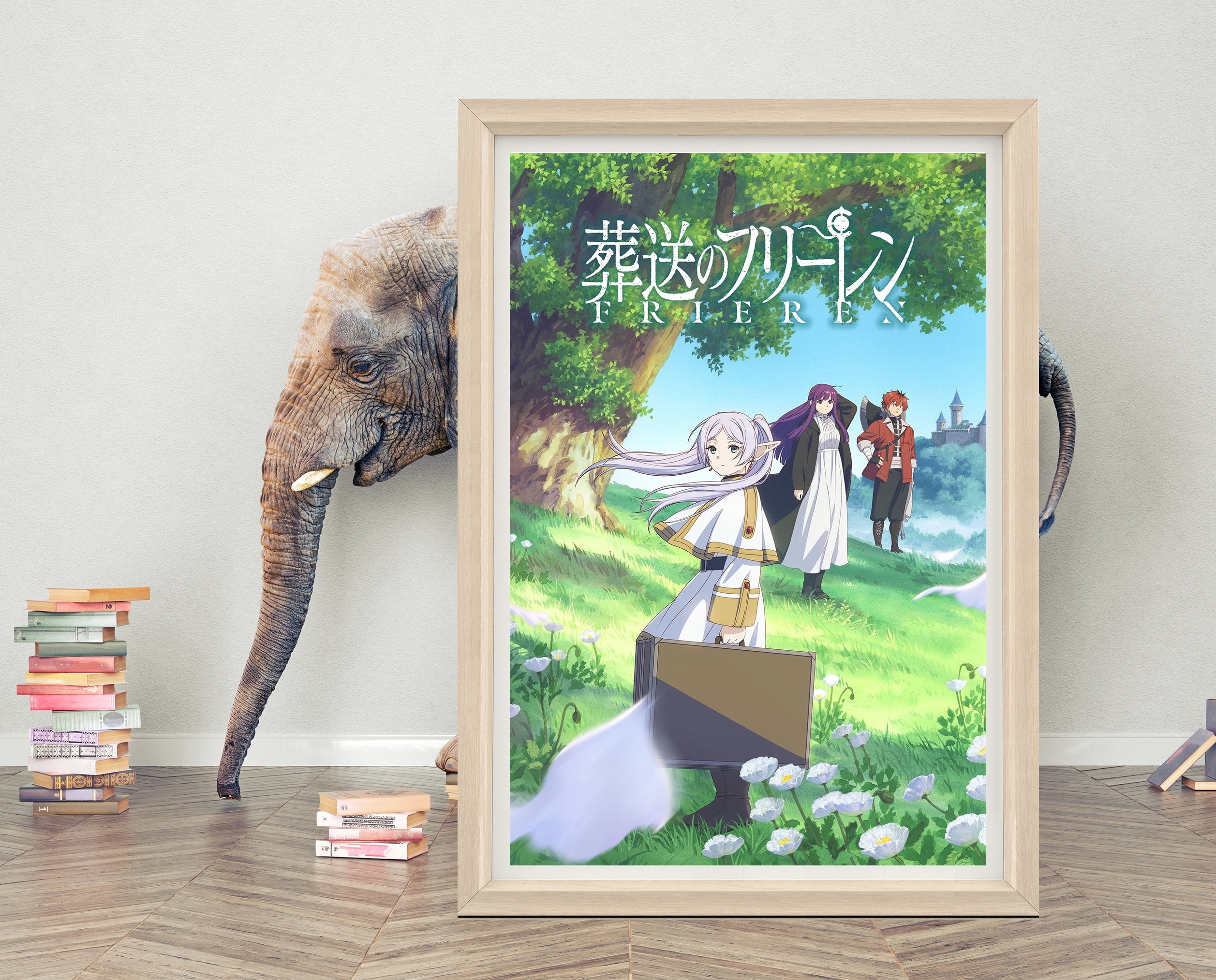 Poster Frieren Beyond Journey's End Anime Poster | 2023 Minimalist ...