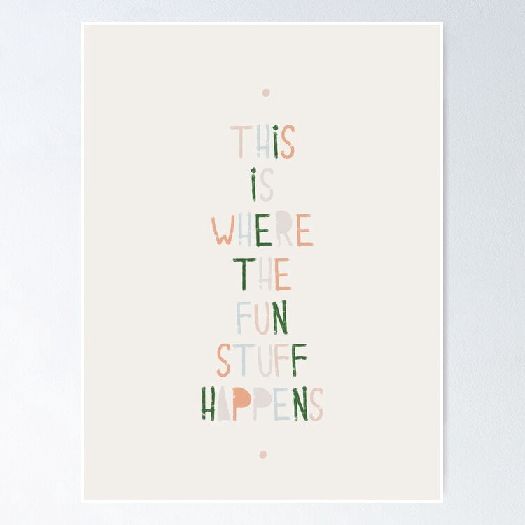 Poster Fun Stuff - Unframed Poster, 12x18 - Walmart.com