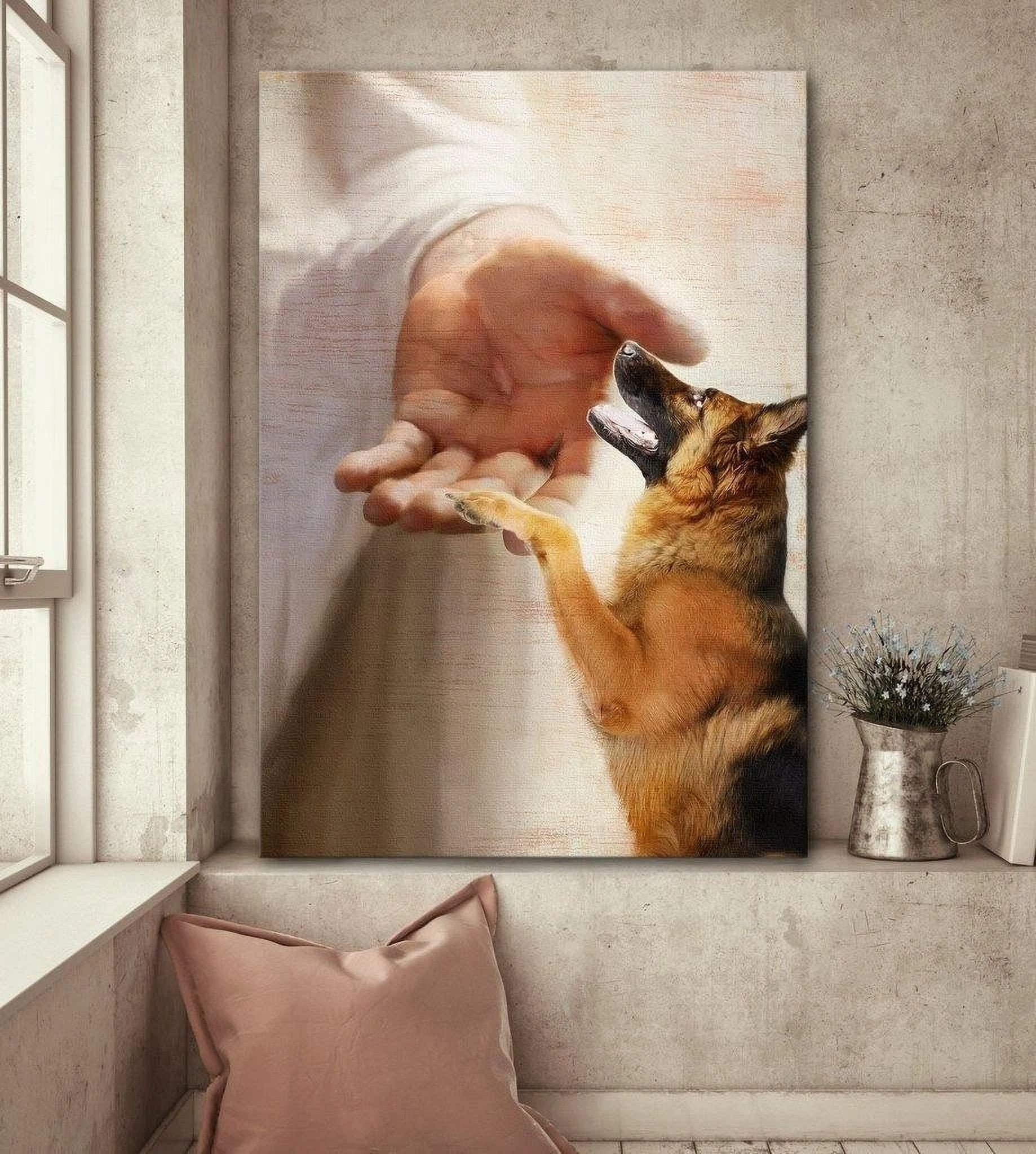 Poster German Shepherd Take My Hand, To My Husband, To My Boyfriend ...