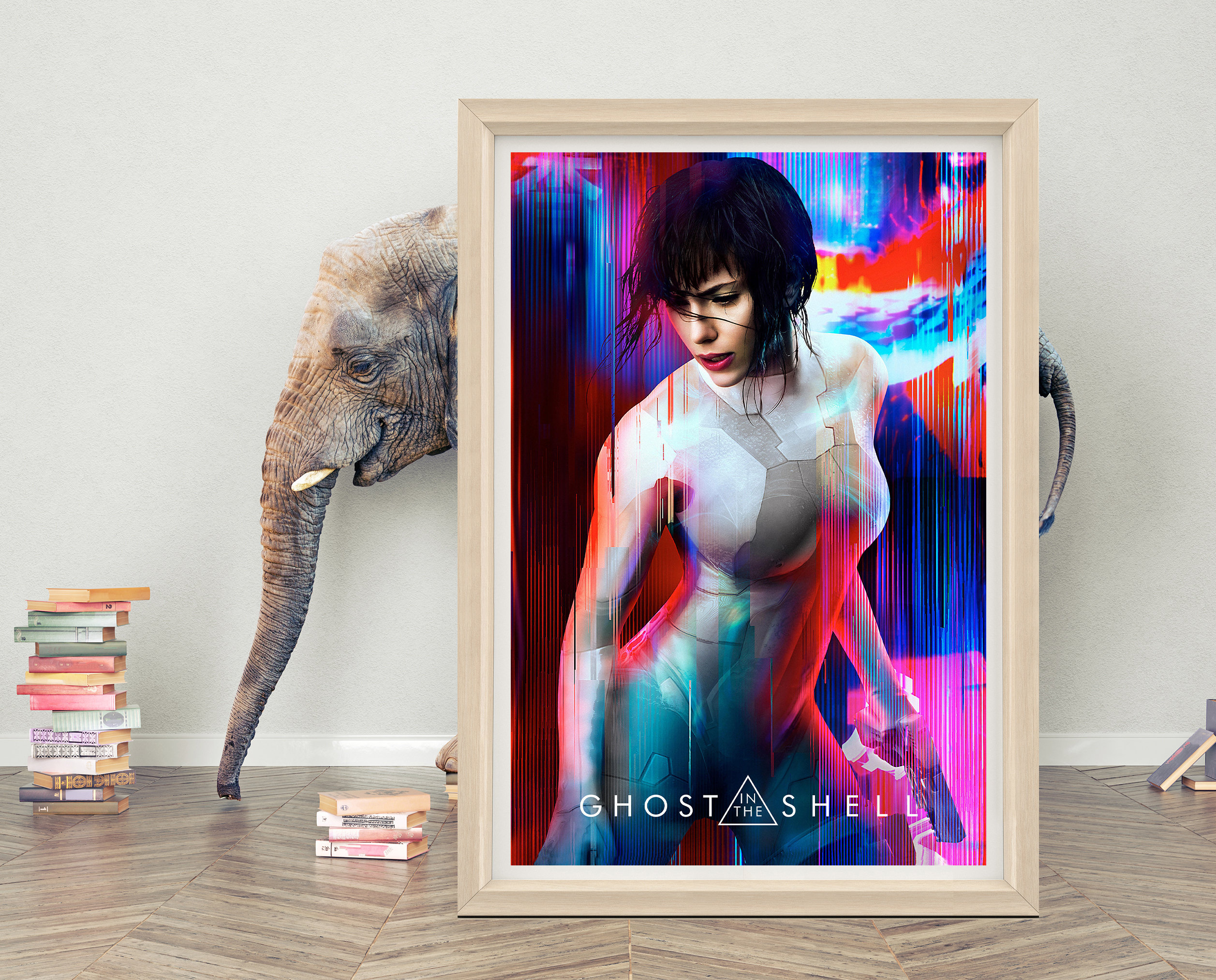 POSTER Ghost in the Shell Movie Poster Wall Art | Classic Movies Poster ...