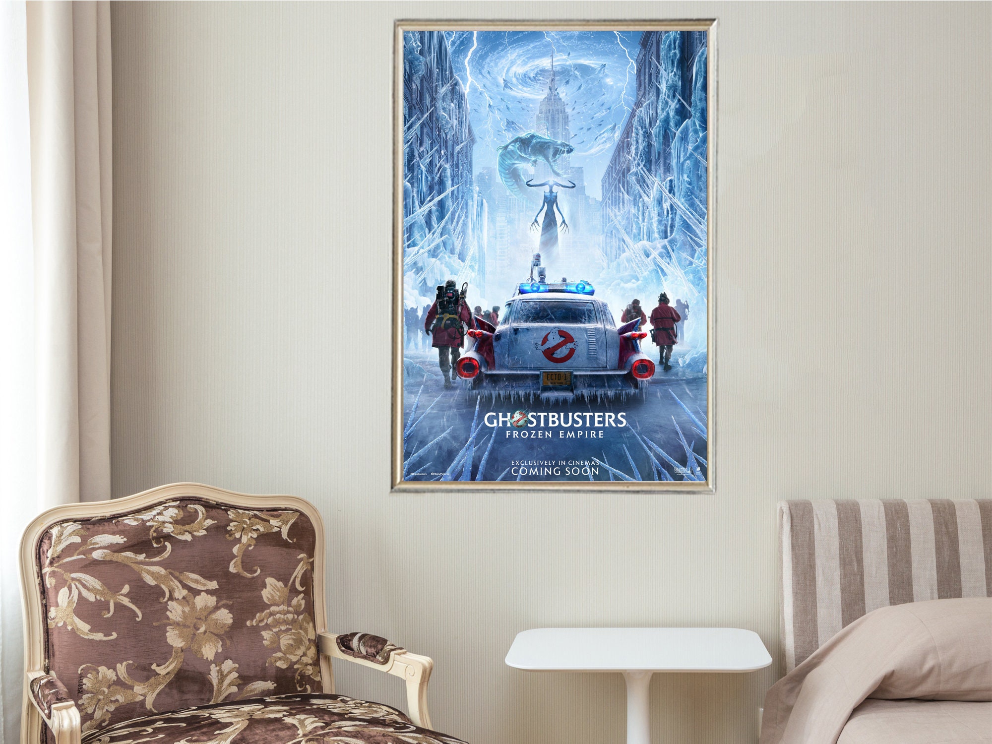 Poster Ghostbusters Frozen Empire Mario Bros Movie - Movie Poster s ...