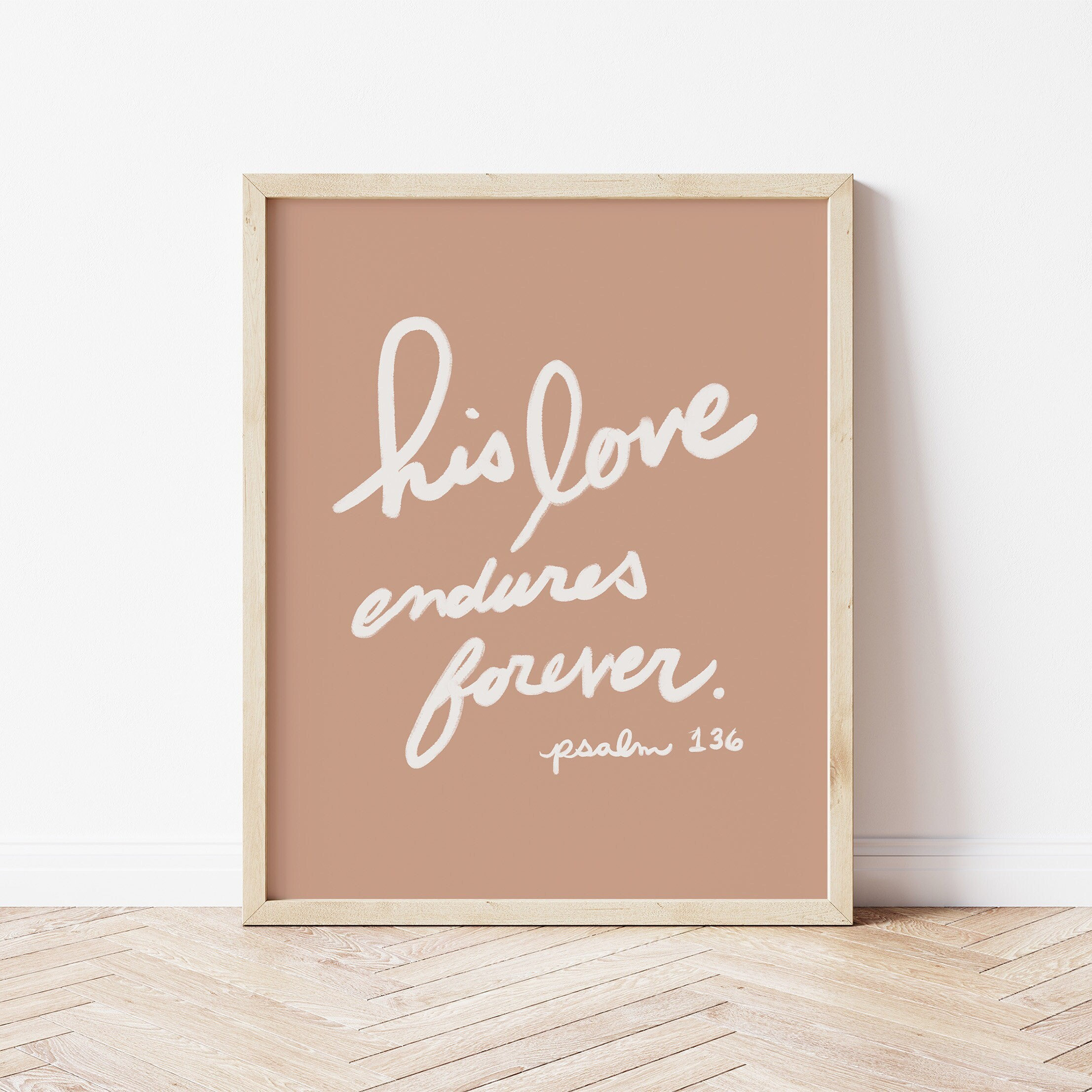 Poster God's Love Christian Poster for Church Office Wall Decor Bible ...