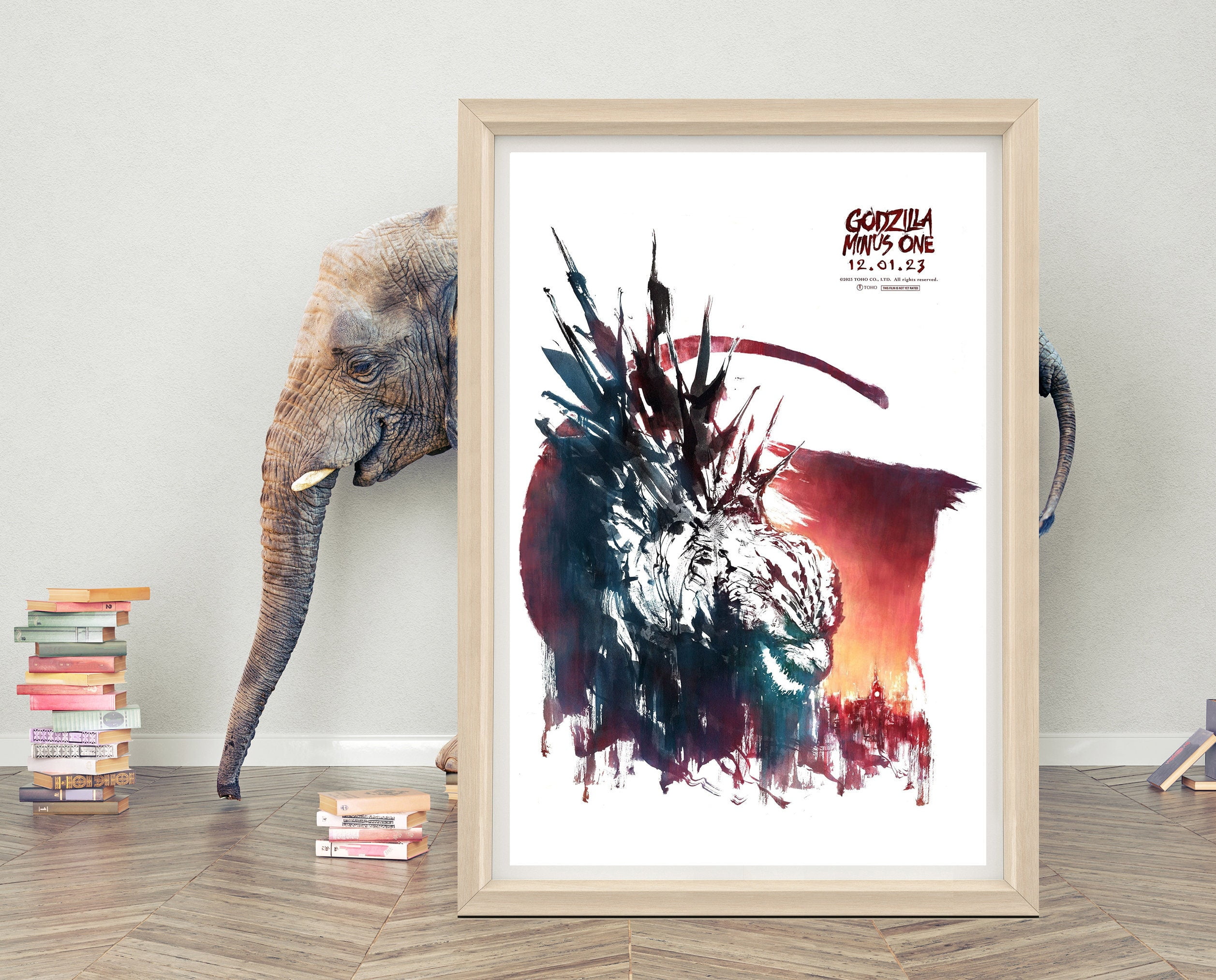 Poster Godzilla Minus One Movie Poster | Godzilla Minus One (2023 ...