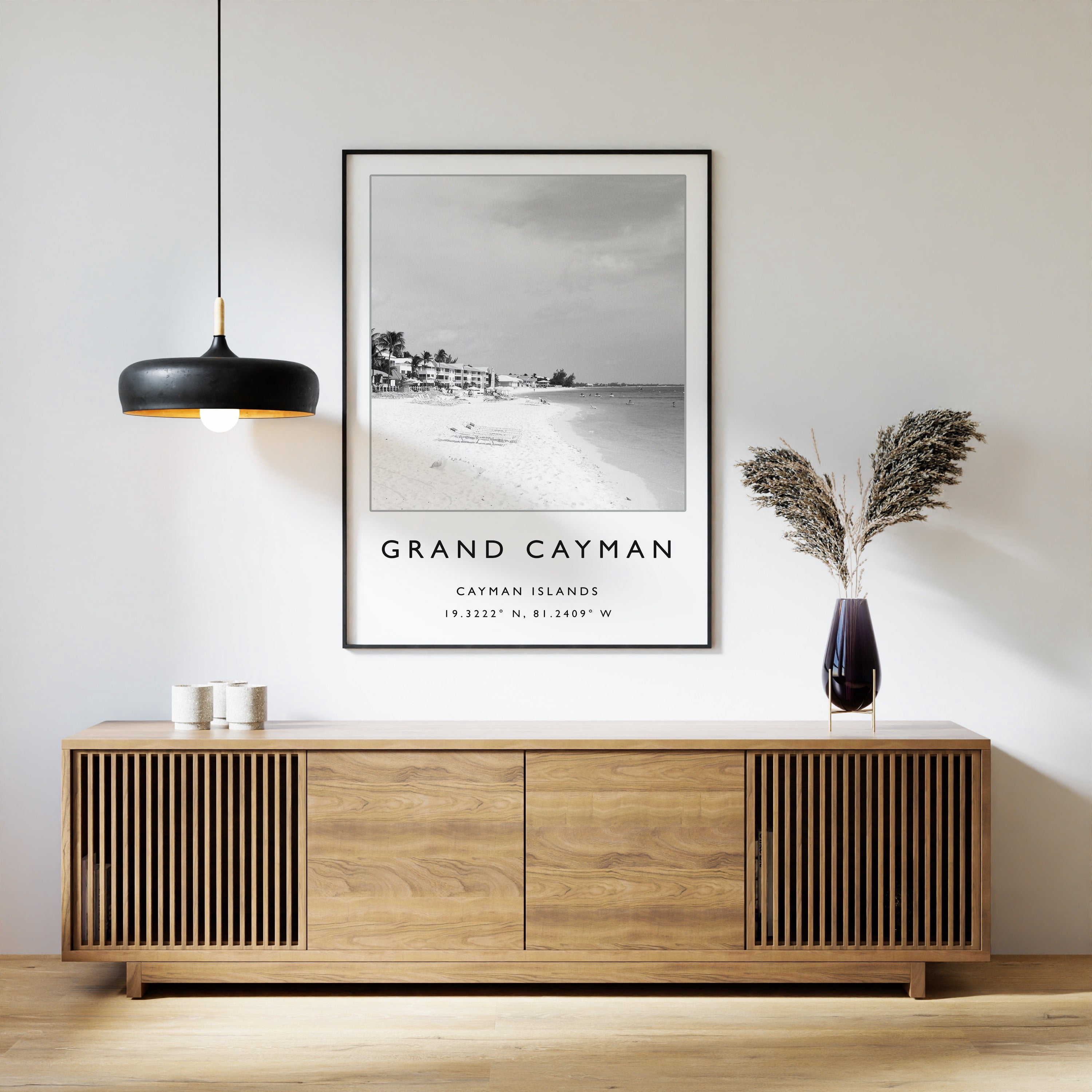 Poster Grand Cayman Travel Print, Grand Cayman Travel Poster , Cayman ...