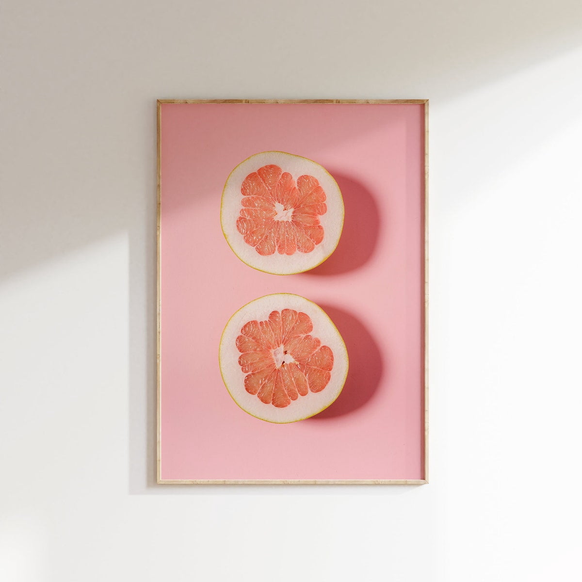 Poster Grapefruit Art Print, Printable Wall Art, Trendy Wall Art, Fruit ...