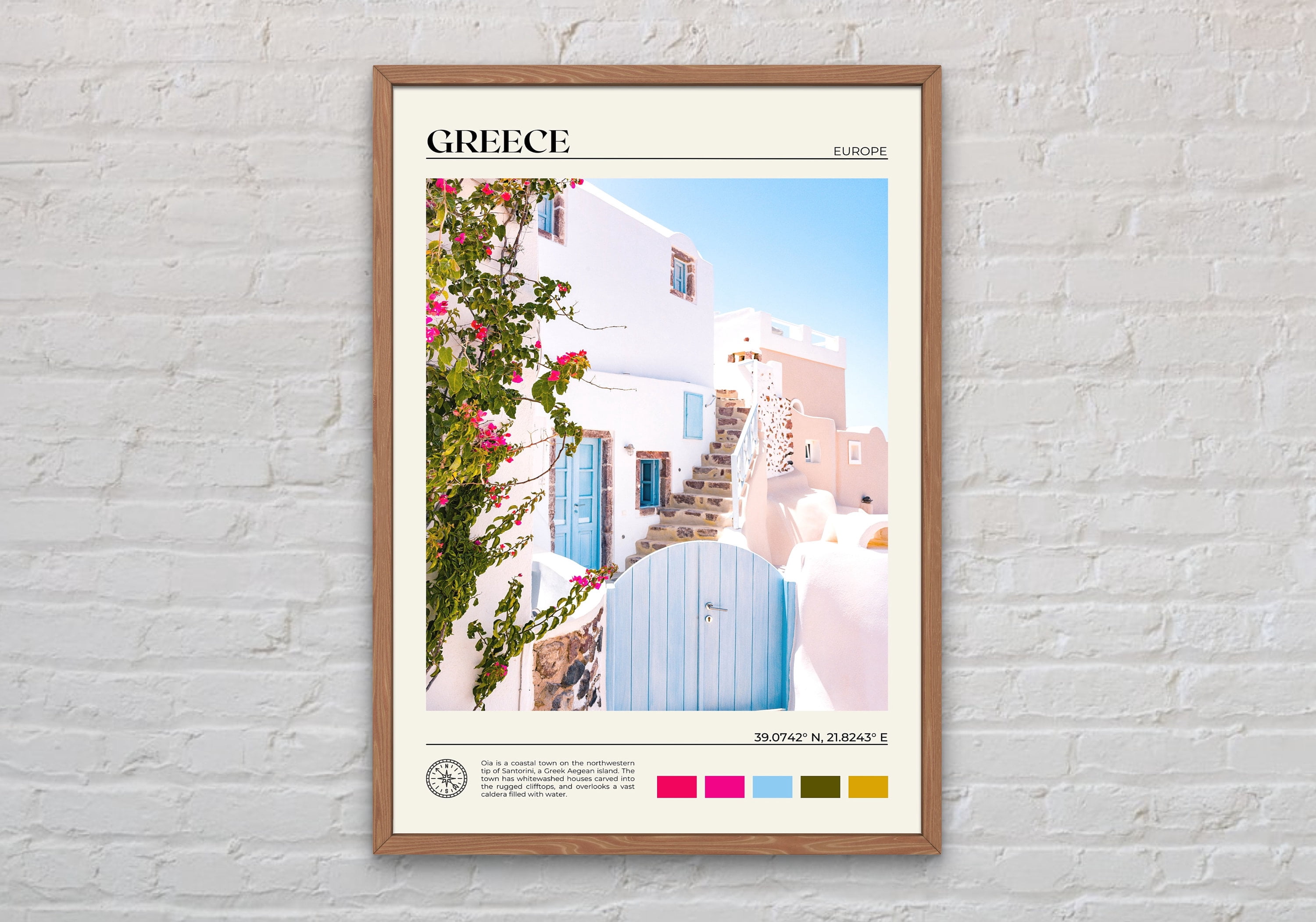 Poster Greece Print, Greece Wall Art, Greece Poster , Greece Photo ...