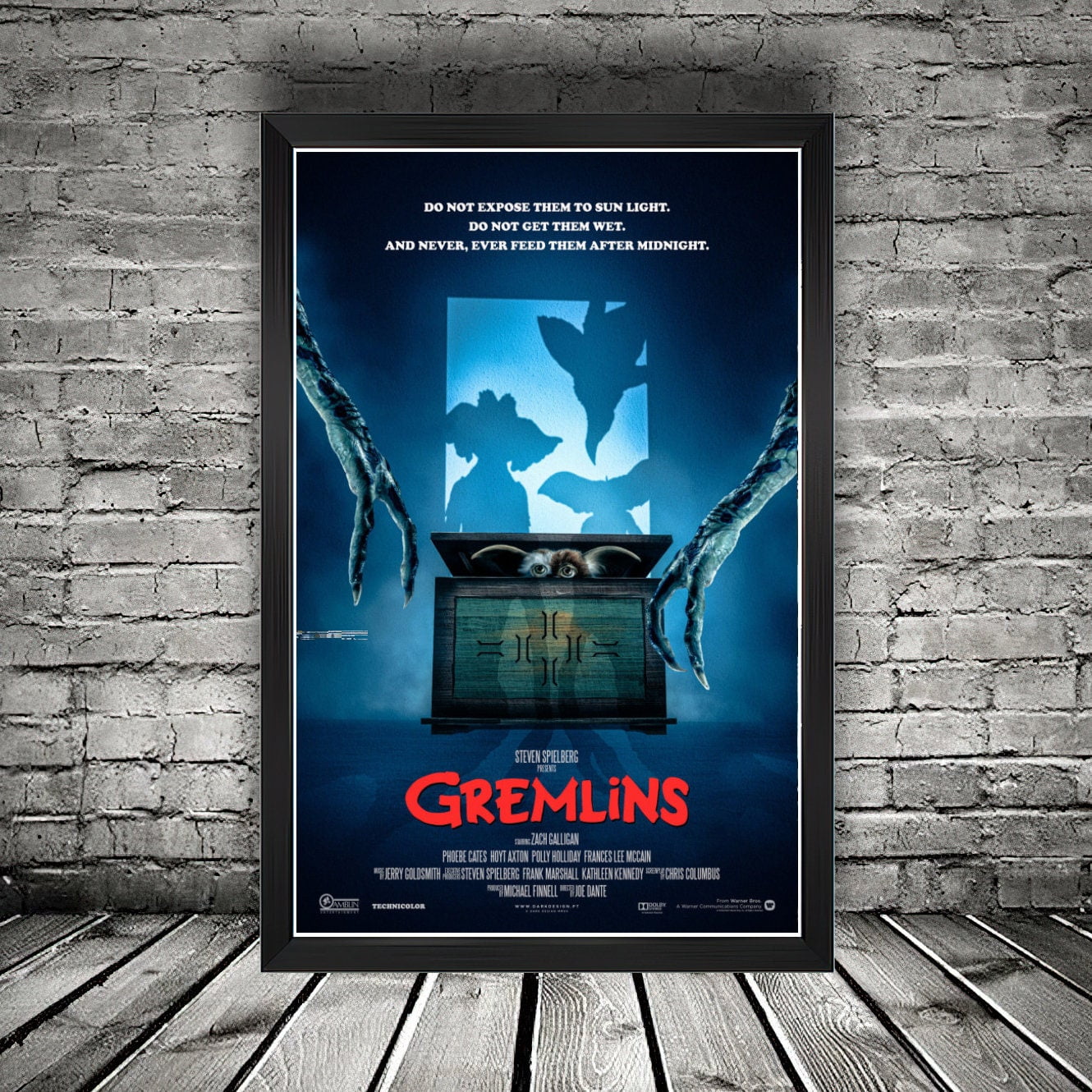 Poster Gremlins (1984) Movie Poster s | Phoebe Cates | Corey Feldman ...