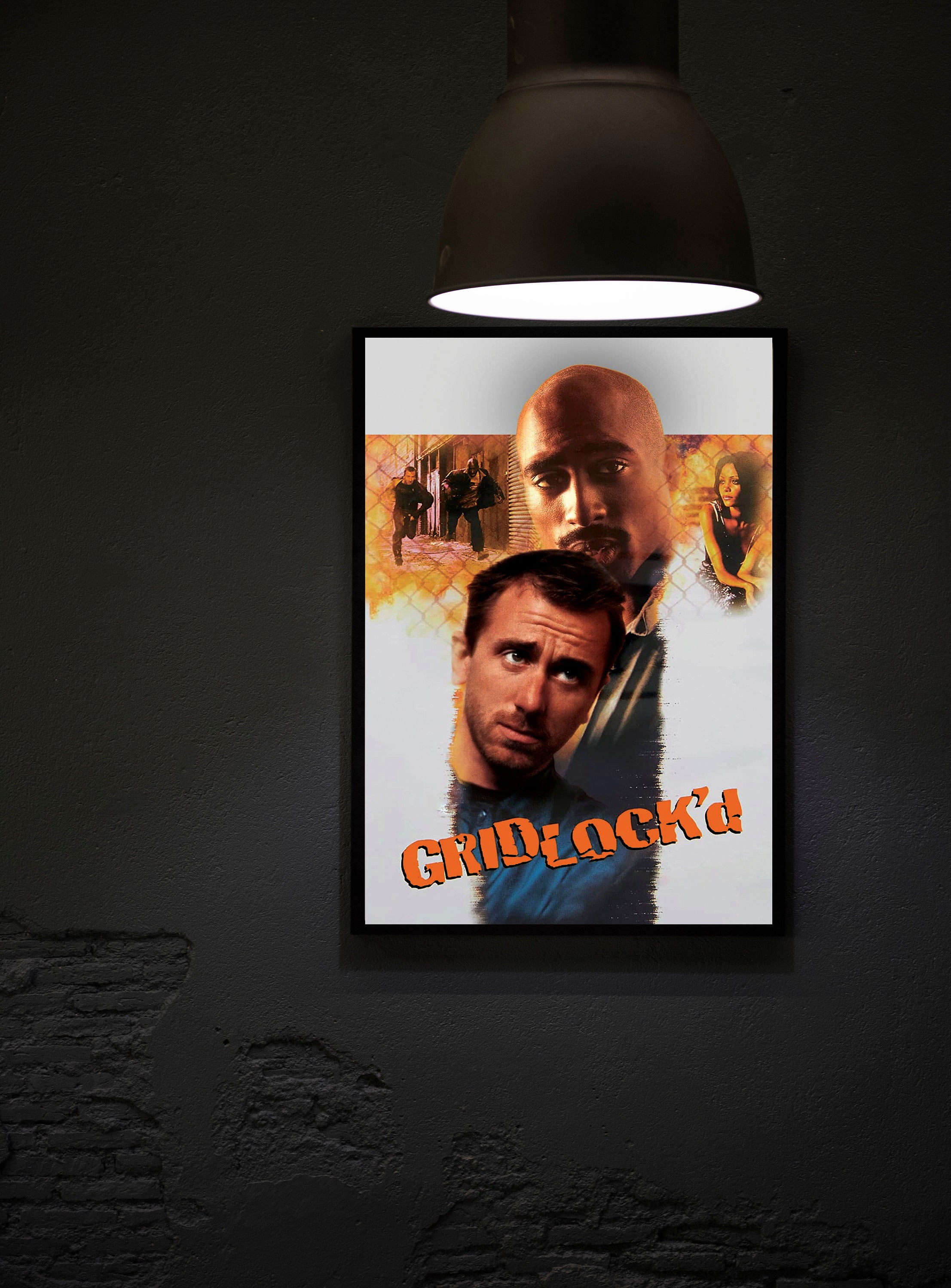 Poster Gridlock'd (1997) Movie Poster Movie Print, Hip Hop Movie Poster ...