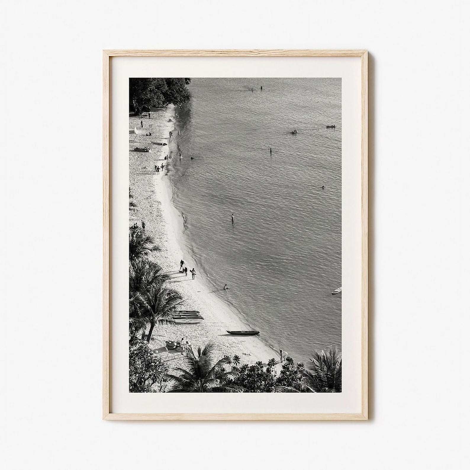 Poster Guam Photo Poster Print No 1, Guam Black and White Wall Art ...