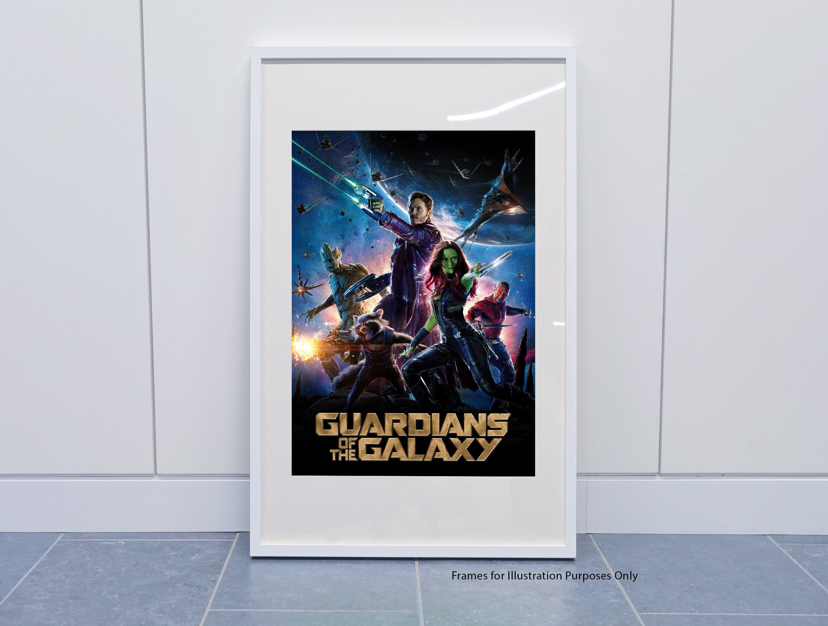 Poster Guardians of the Galaxy Vol 1 Movie Poster Print Film Wall Art ...