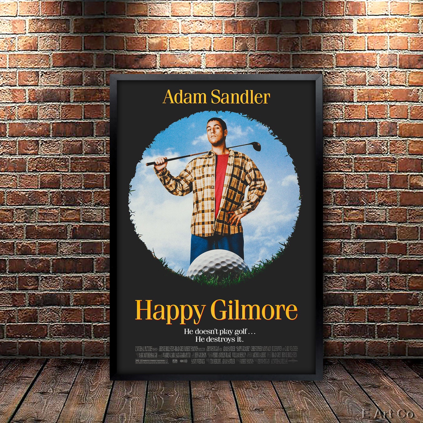 Poster Happy Gilmore Movie Poster -UNFRAMED - Walmart.com