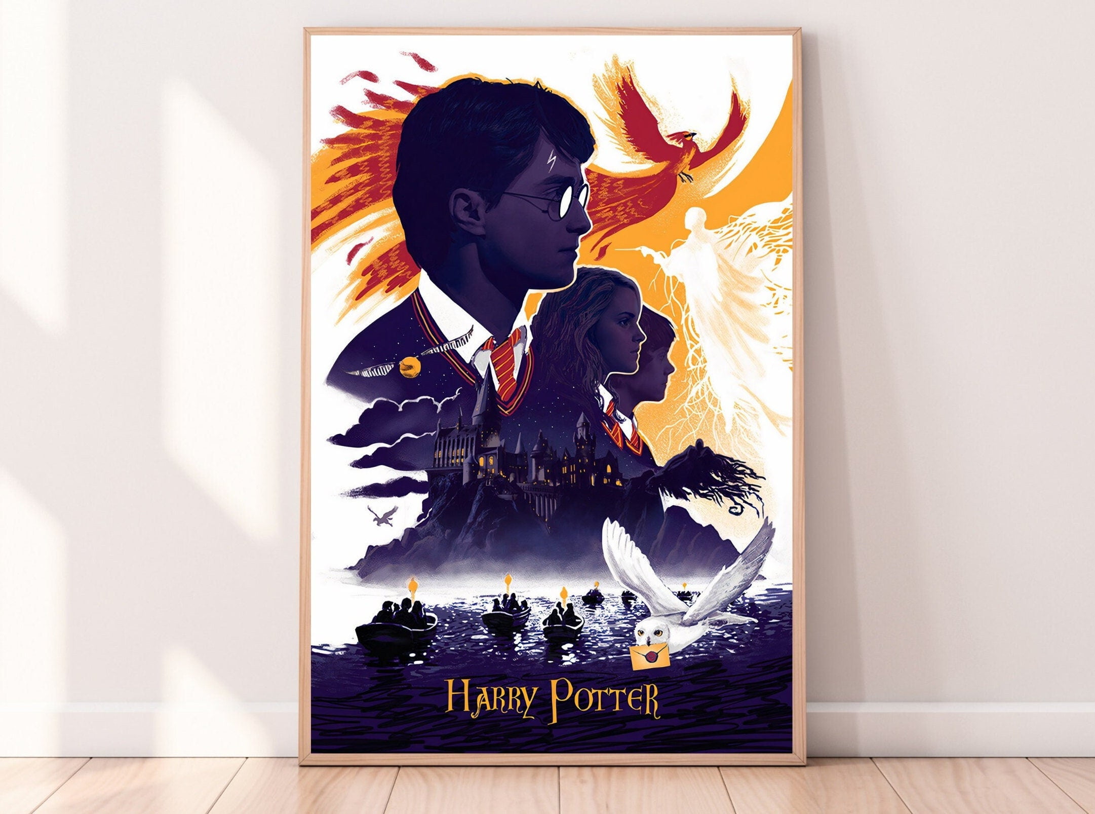 Poster Harry Potter Poster - Harry Potter Fan Art Poster - Harry Potter ...