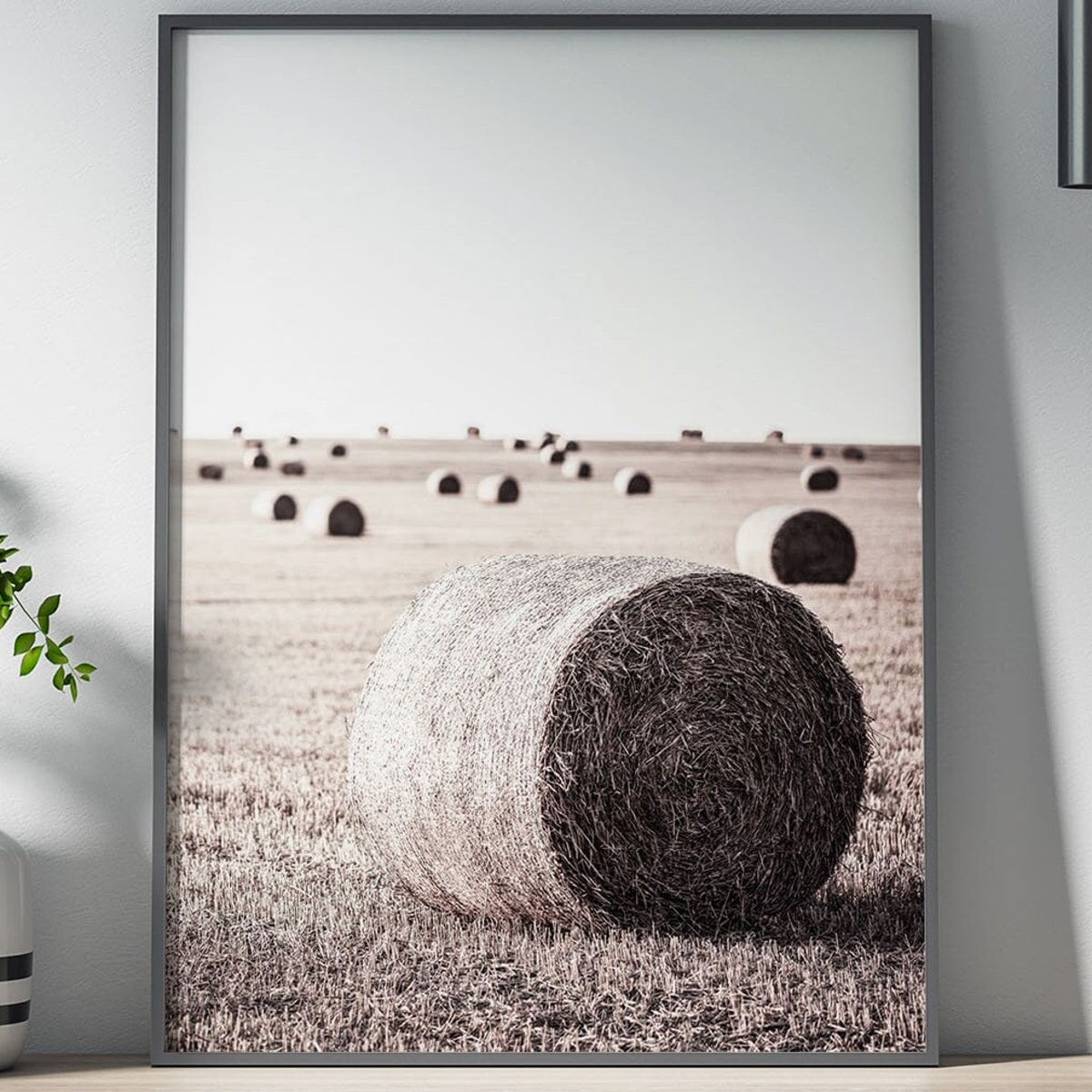 Poster Hay Bale Poster, Poster, Wall Art, Poster Print, Wall Decor, Hay ...