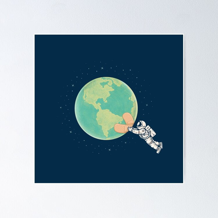 Poster Heal the Earth - Unframed Poster, 12x18 - Walmart.com
